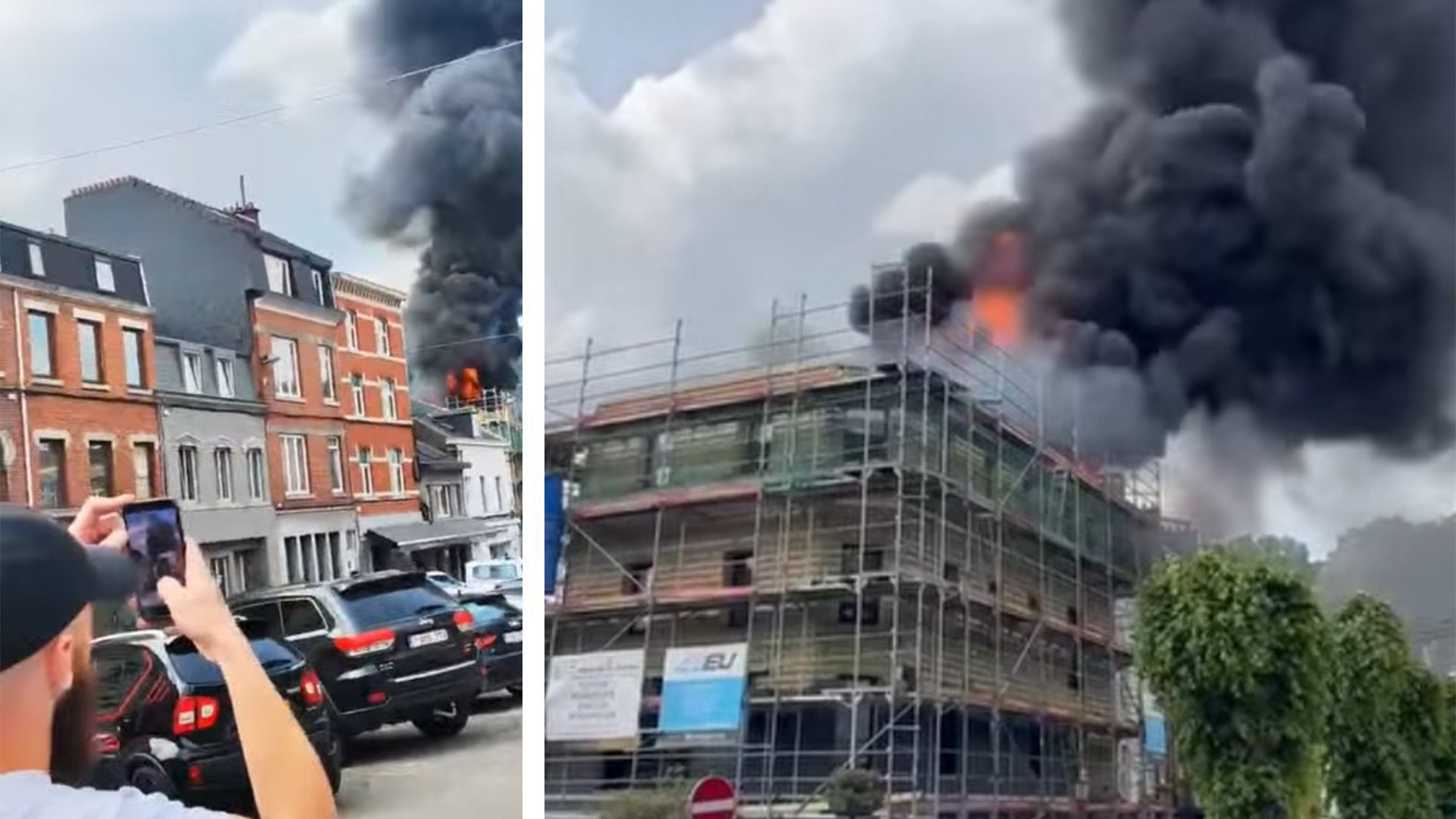 Spa : explosion et incendie en plein centre-ville, il n’y a pas de ...