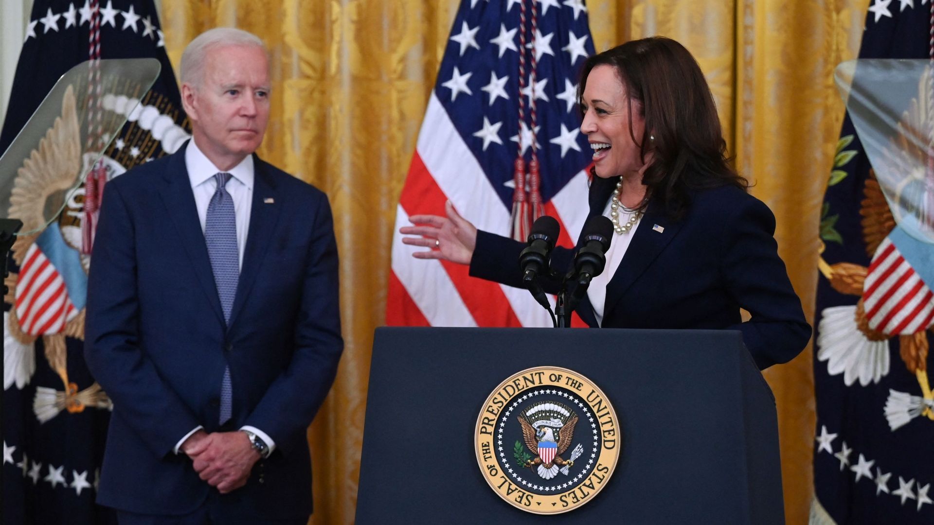 Kamala Harris et Joe Biden en campagne ensemble le 15 août - RTBF Actus