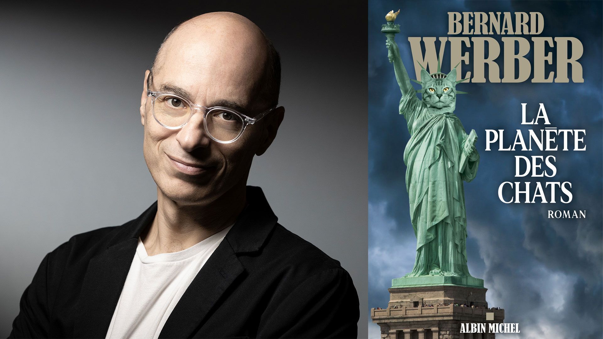 Rencontre avec Bernard Werber au sujet de 'La Planète des chats' : les ...