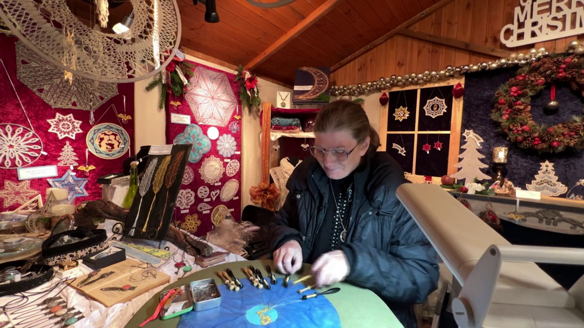 Marché de Noël romantique au Château de Merode - RTBF Actus