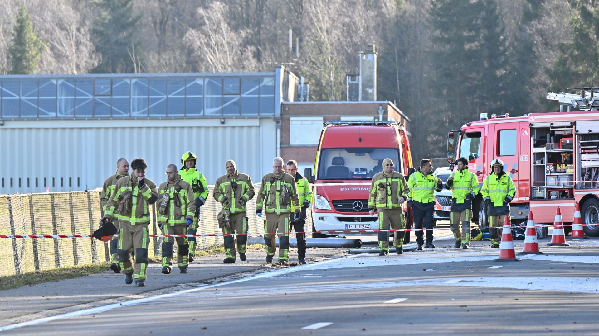 Spa : situation sous contrôle et phase communale levée après le crash ...