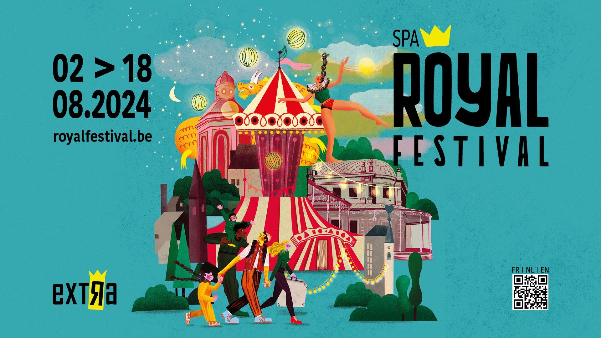 Vos places pour un spectacle au Royal Festival, à Spa les 3 & 11/08 ...