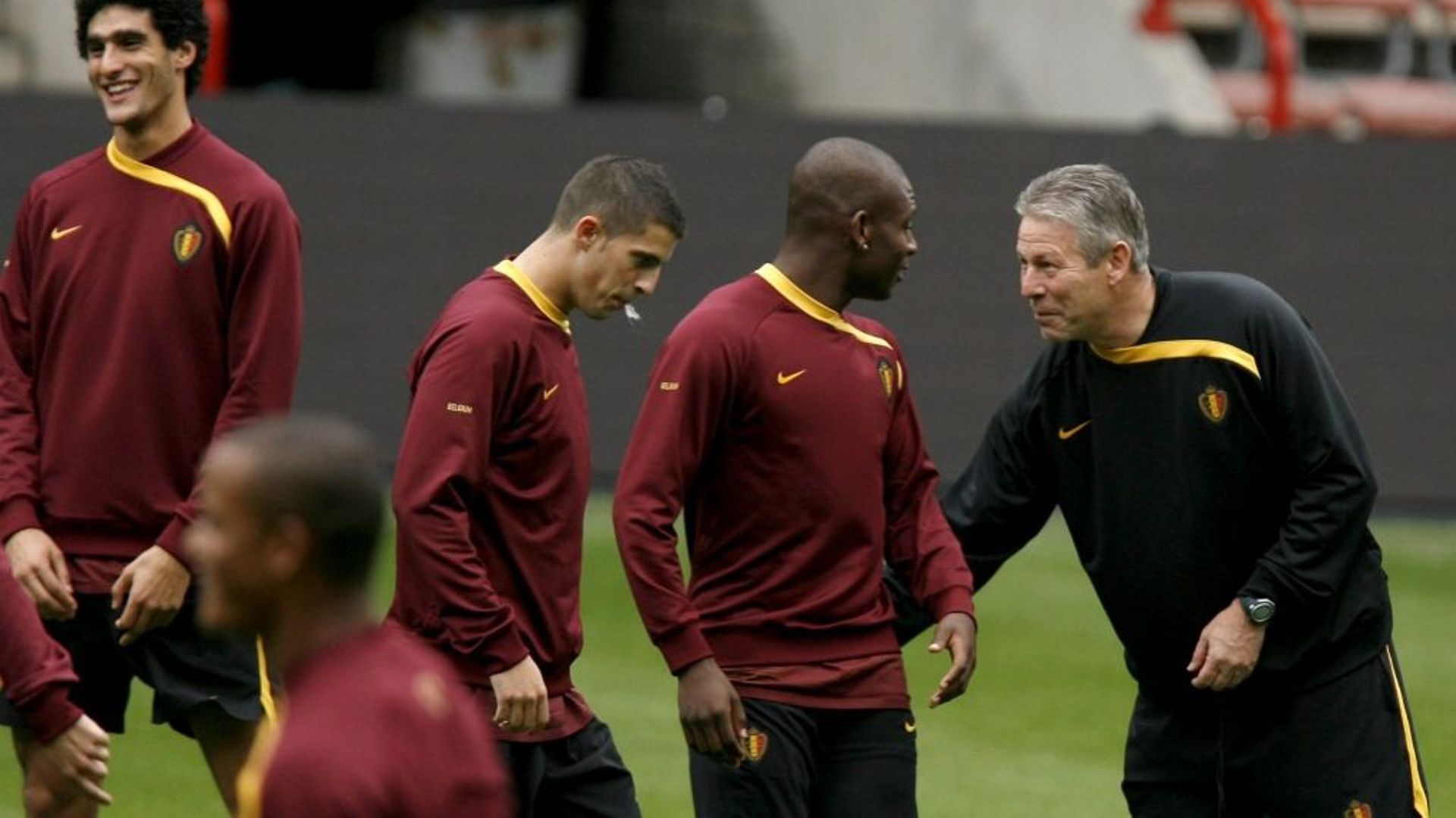 Les Diables Rouges entament le Mondial 2010 à Sclessin - rtbf.be