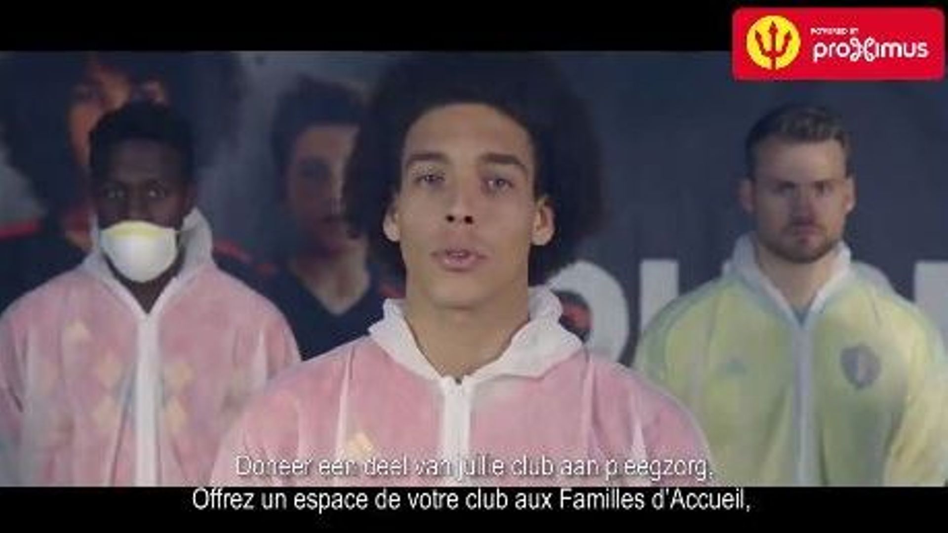 Les Diables Rouges enfilent leur bleu de travail pour la bonne cause ...