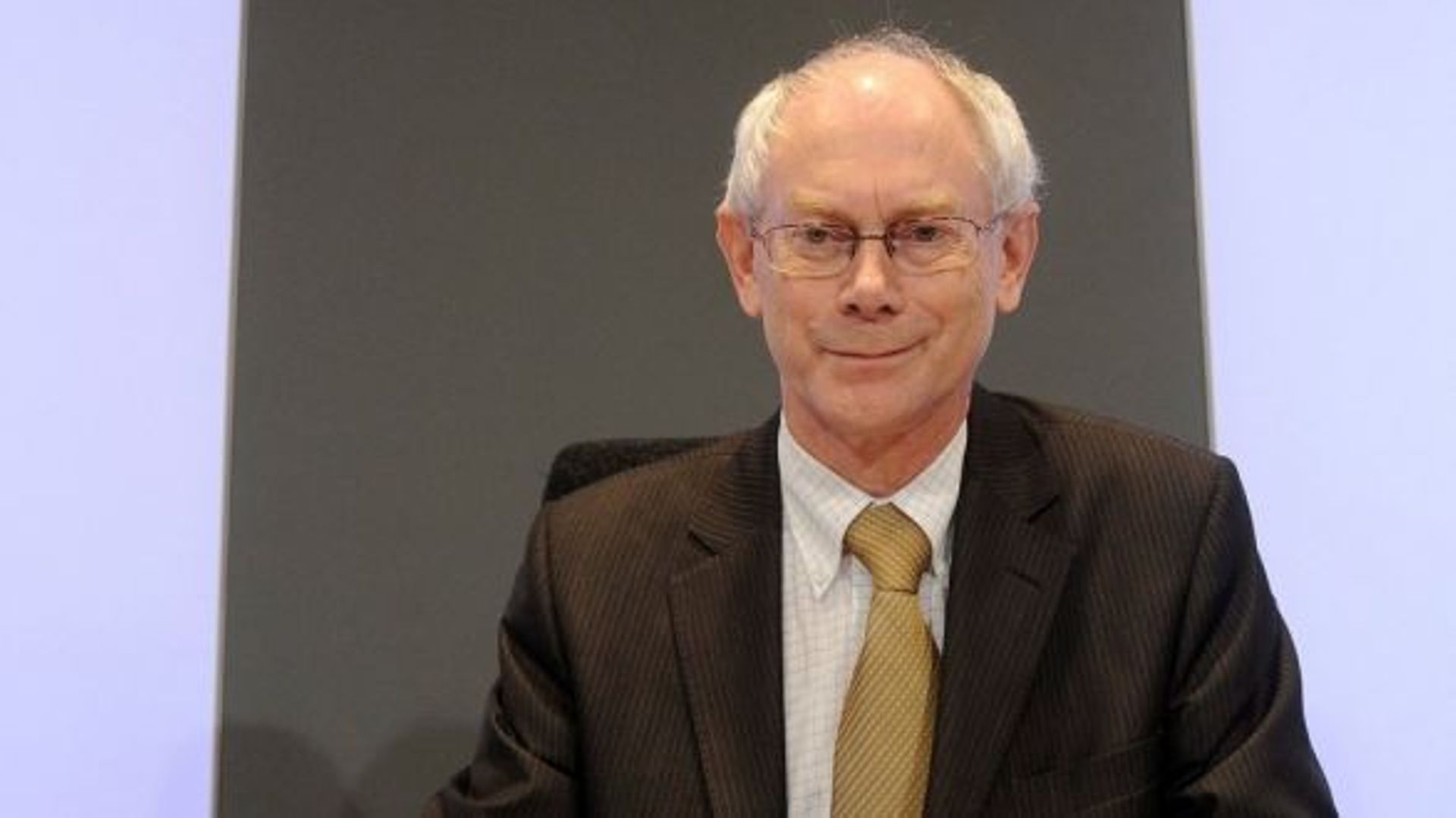 Herman Van Rompuy: un projet de 'solidité tranquille'