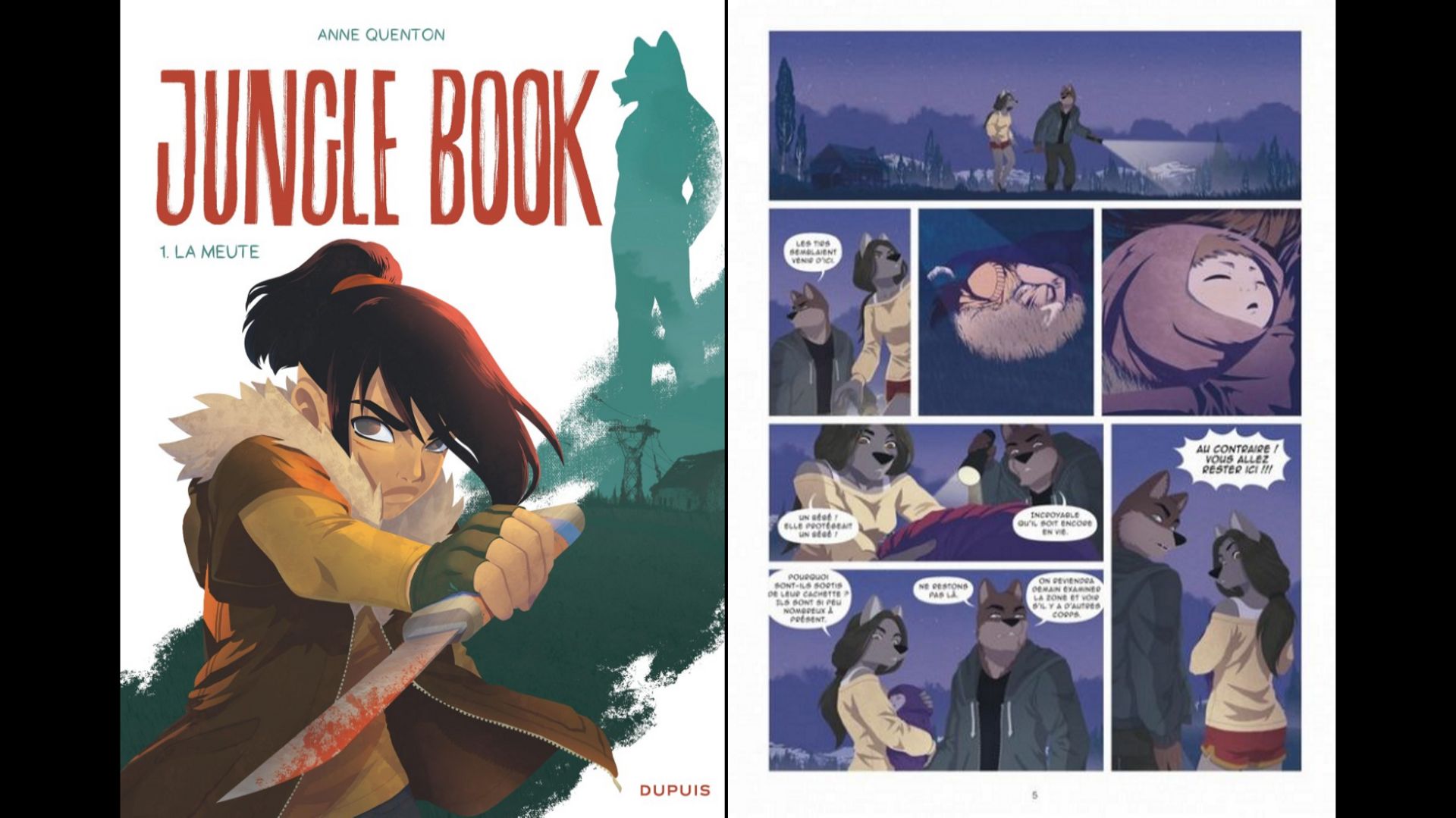 'Jungle Book, la Meute' 1er tome d’une trilogie inspirée du 'Livre de ...