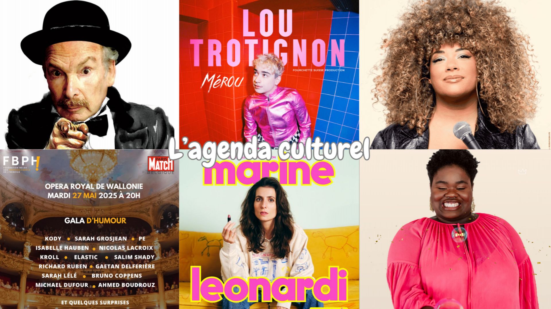 Les spectacles d’humour et stand-up à ne pas manquer du 8 au 15 juin 2025 - RTBF Actus