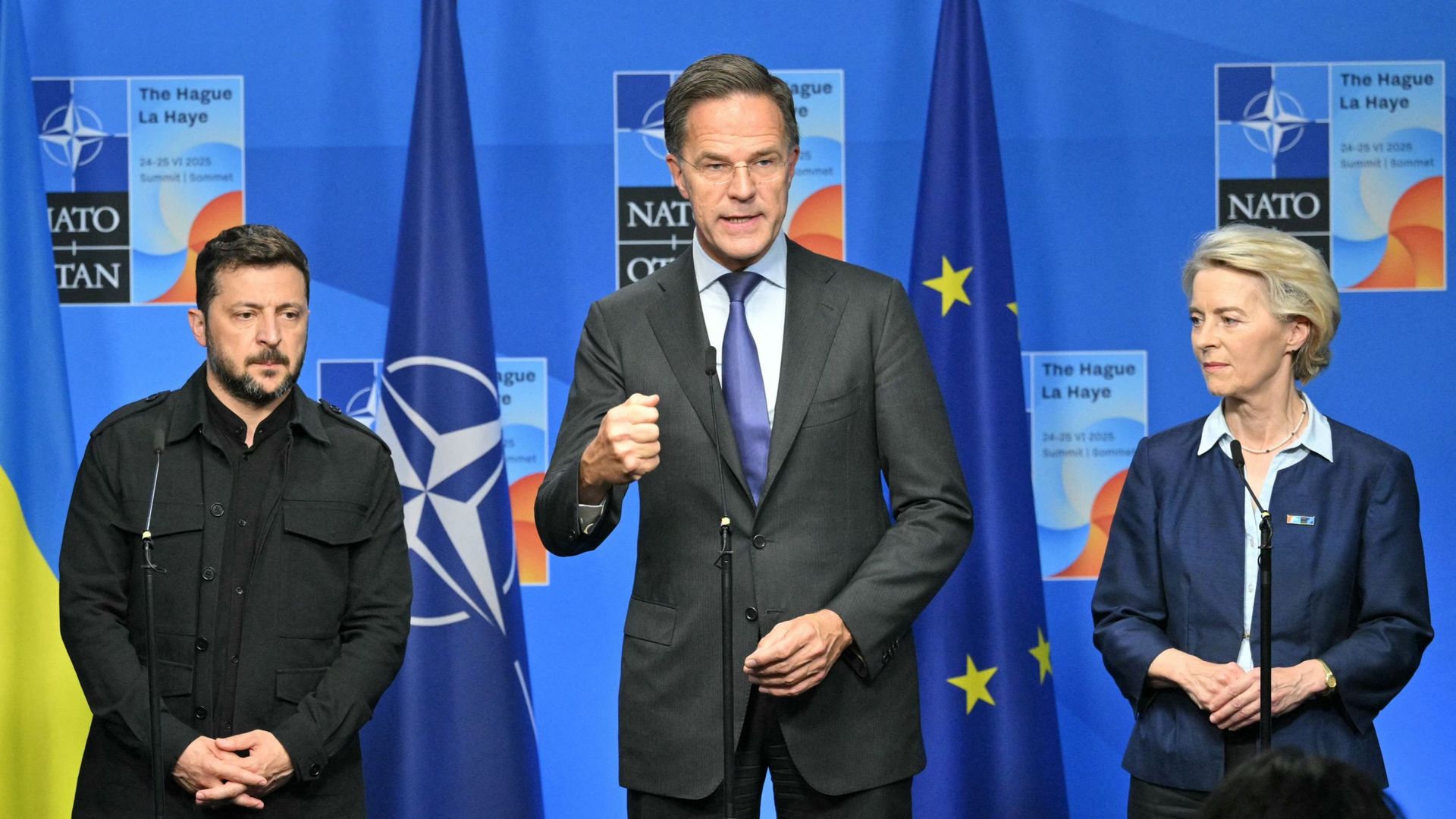 Sommet de l’OTAN à La Haye : suspendue à Donald Trump, l’Alliance lui déroule le tapis rouge ...