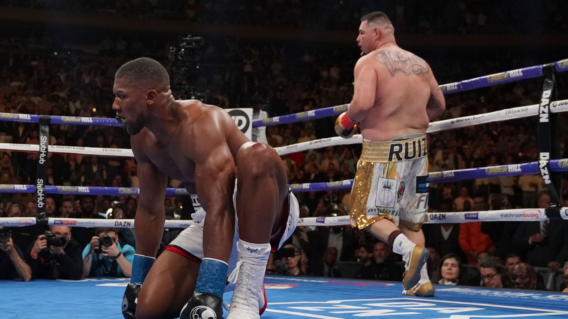 Anthony Joshua est 'fini', estime Tyson Fury