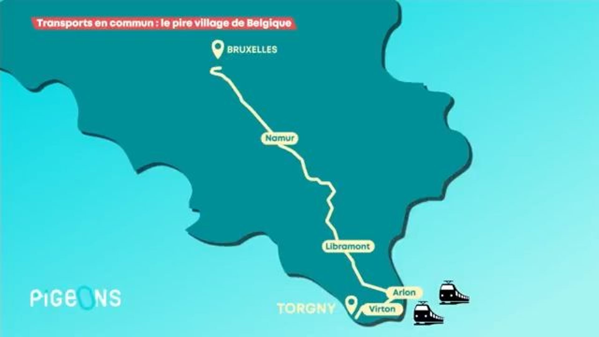 Torgny, le village le plus inaccessible en transports en commun depuis ...