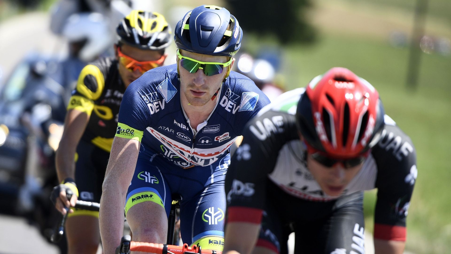 Backaert une nouvelle fois présent dans l'échappée de la journée - RTBF ...