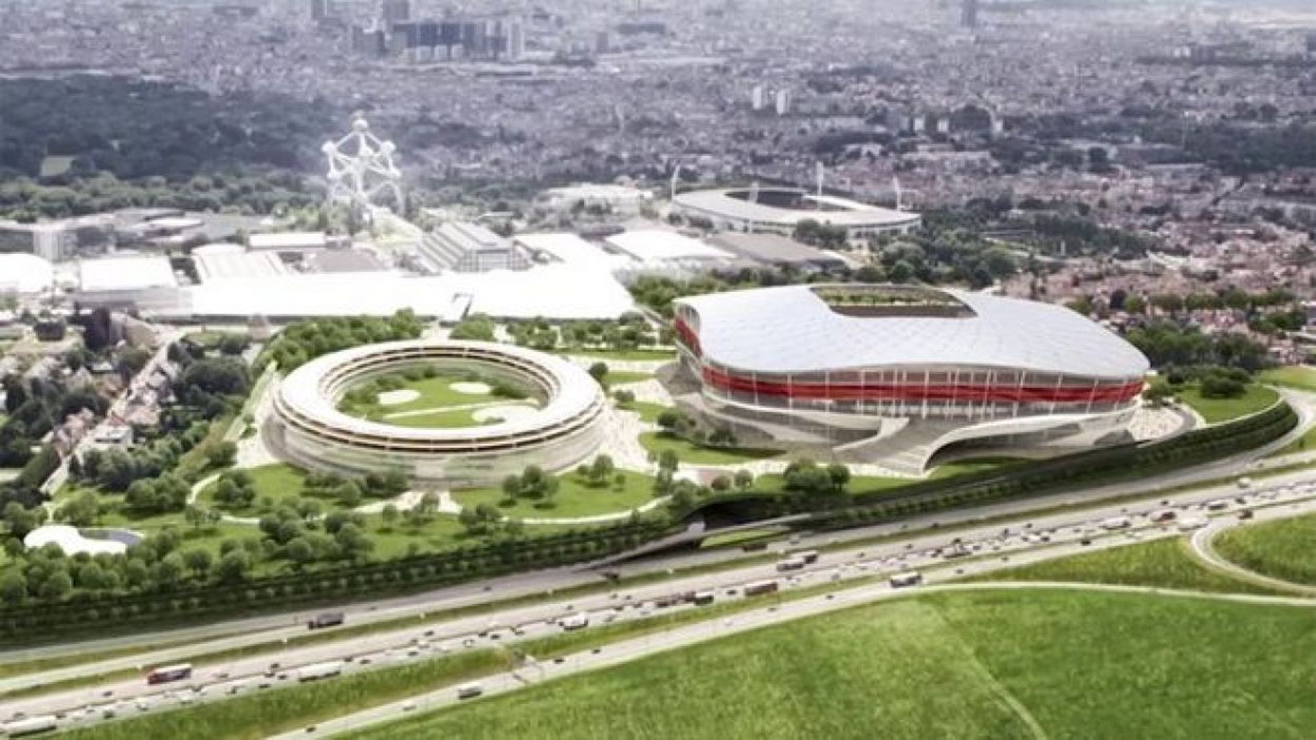 Stade national : pour Bruxelles et la Région, le projet n'est pas remis ...
