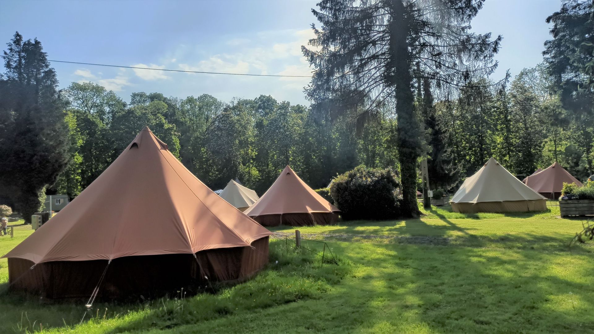 Camping haut de gamme au Cocoon Village de Han-sur-Lesse - RTBF Actus