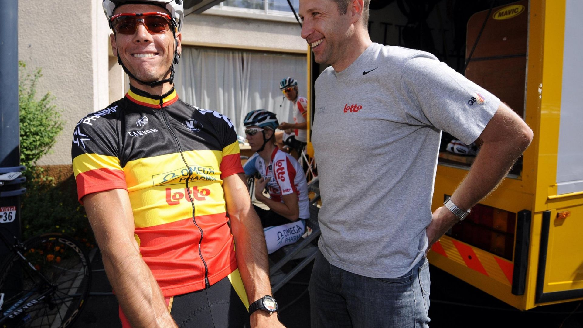 Gilbert roulera à Saint-Nicolas