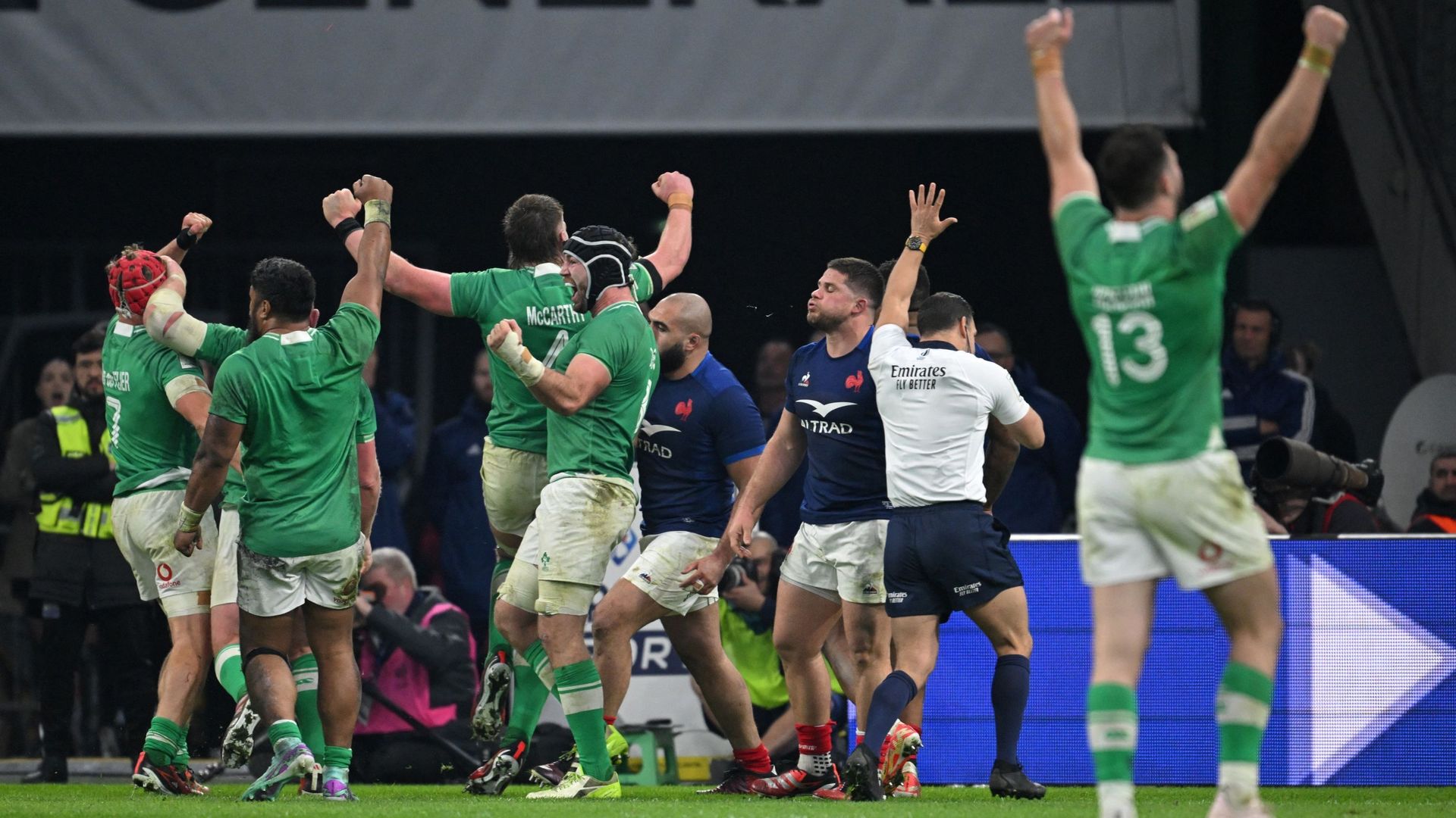 Le XV de France surclasse l'Irlande sur ses terres et renverse le Tournoi des six nations - RTBF ...
