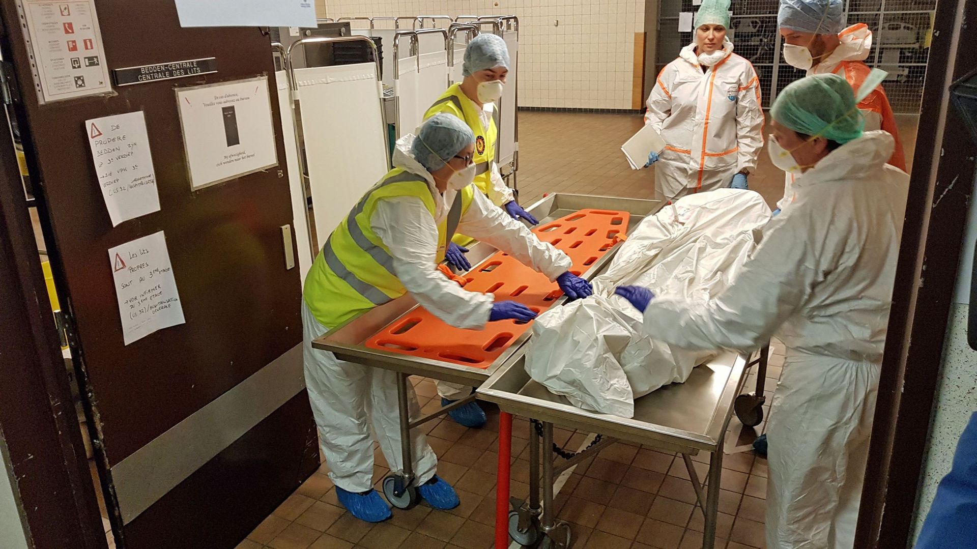 Identification des victimes: exercice catastrophe grandeur nature à ...