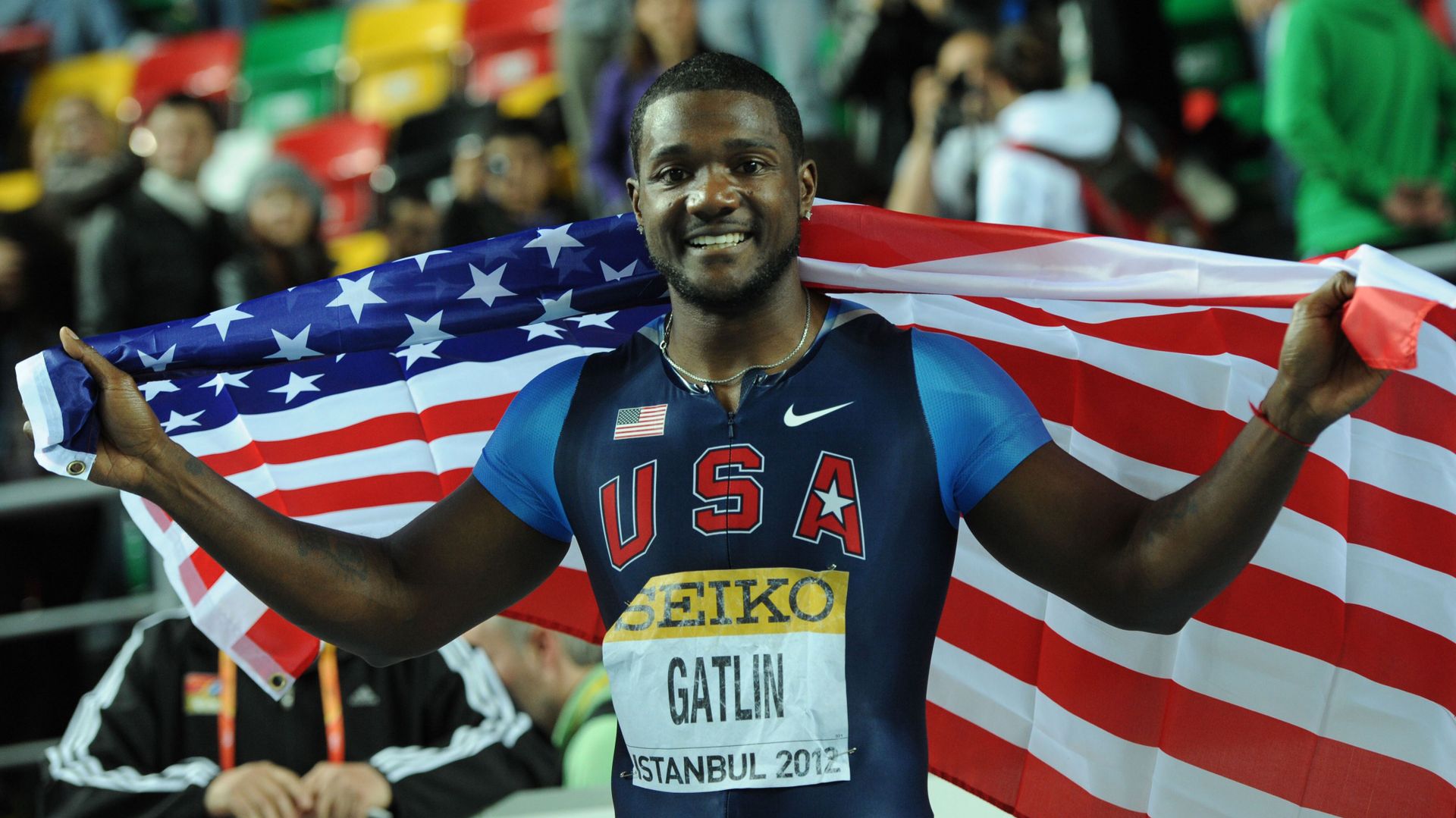 Justin Gatlin gagne le 60m messieurs - rtbf.be