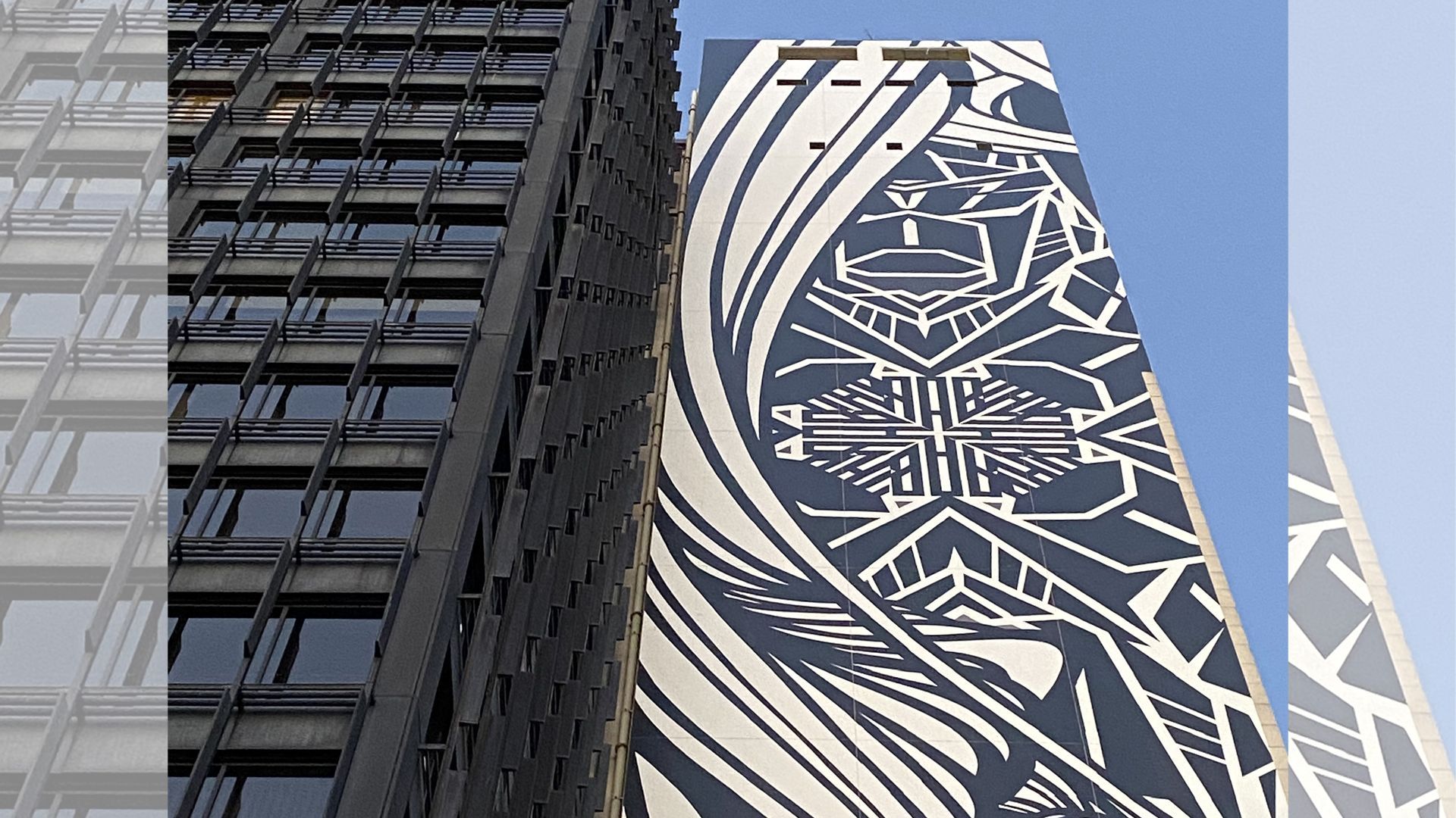 GROUND UP, LA PLUS GRANDE FRESQUE ARTISTIQUE D'EUROPE SUR L'IT TOWER À ...