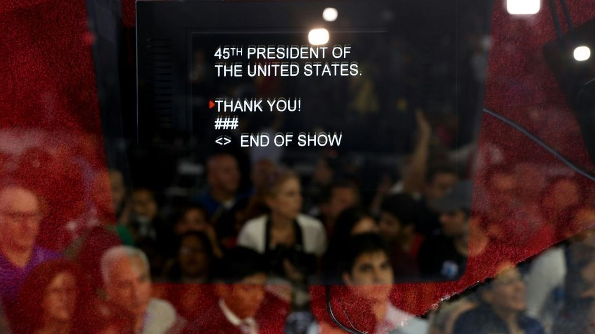 Le prompteur 'présidentiel', star discrète de la campagne américaine ...