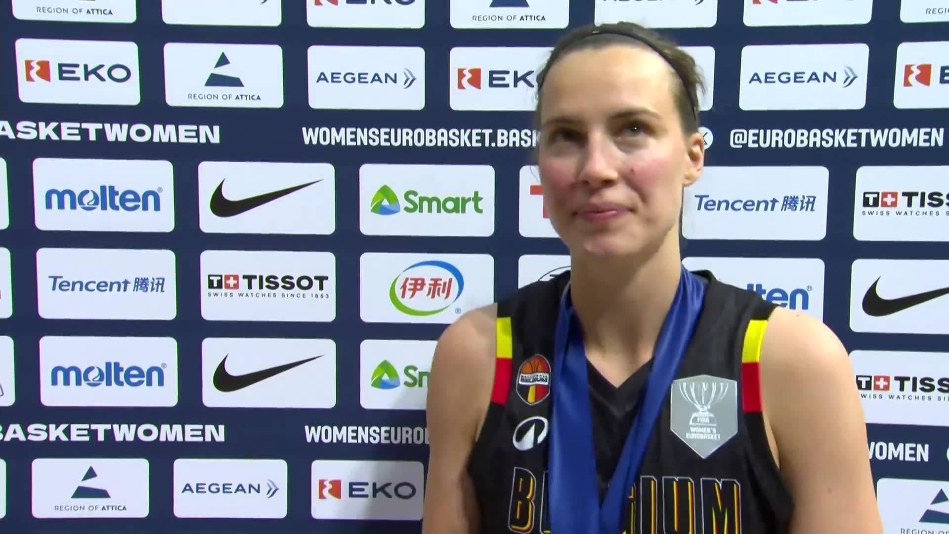 Euro de basket – Antonia Delaere : 'Quatre médailles en cinq Euro, c ...