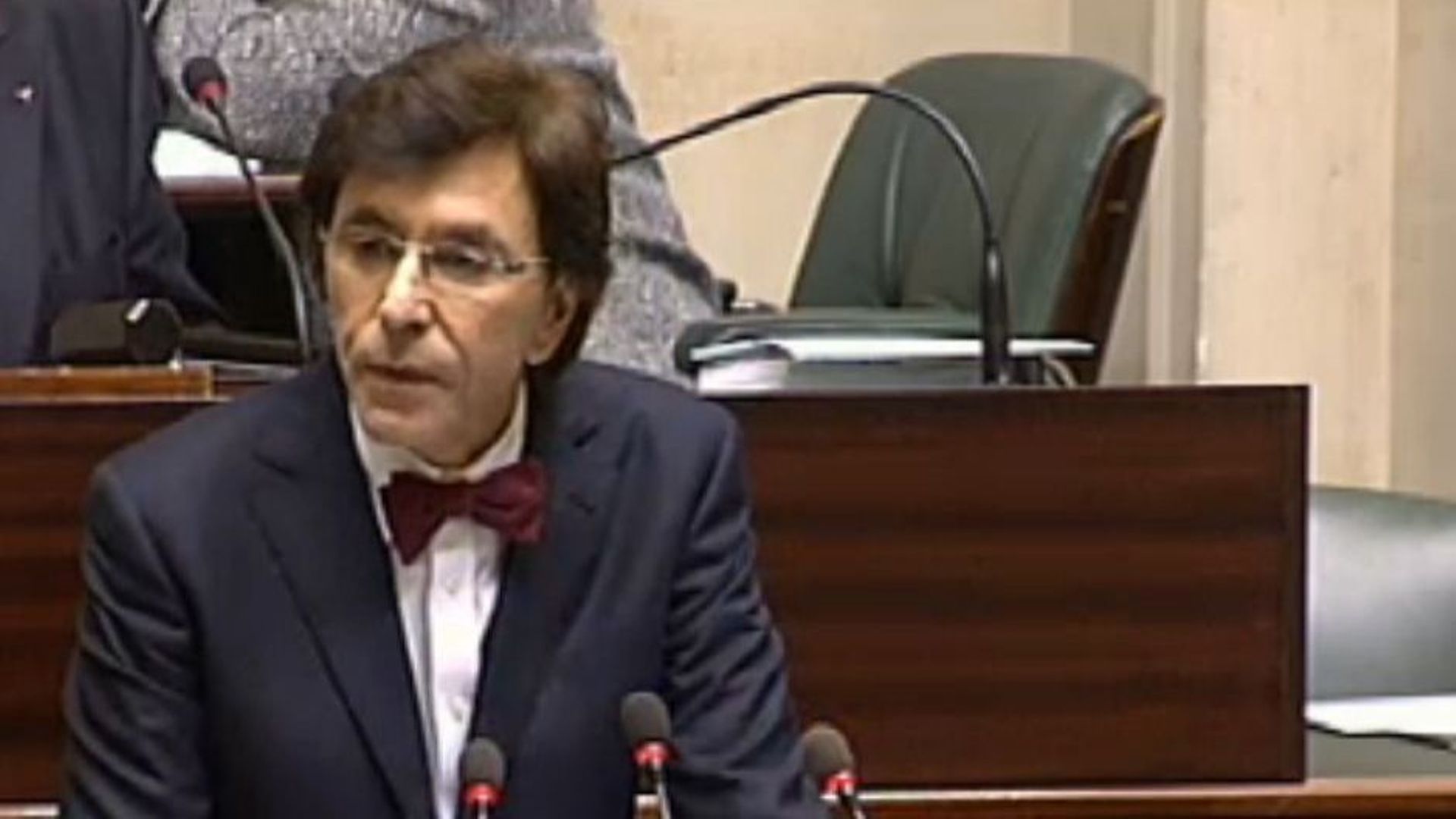 Voici le texte complet de la déclaration d'Elio Di Rupo