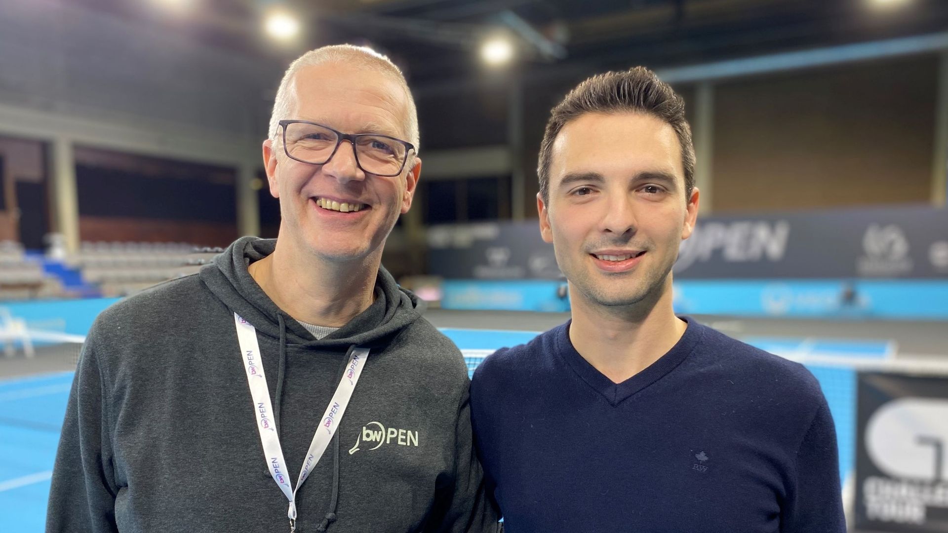 Une légende du Castors Braine à la sono du BW Open - RTBF Actus