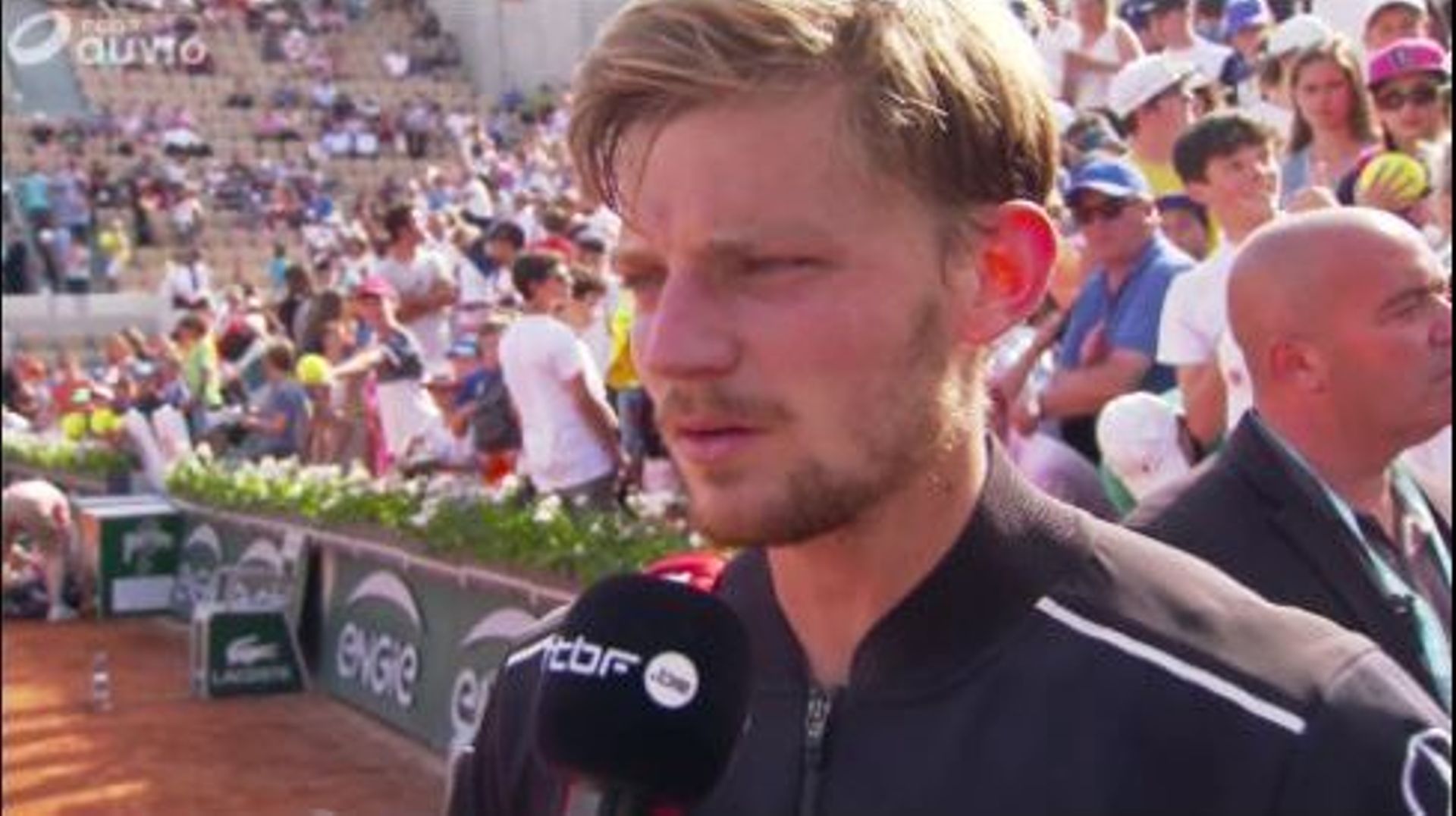 Goffin éteint Moutet et rejoint tranquillement le 3e tour - RTBF Actus