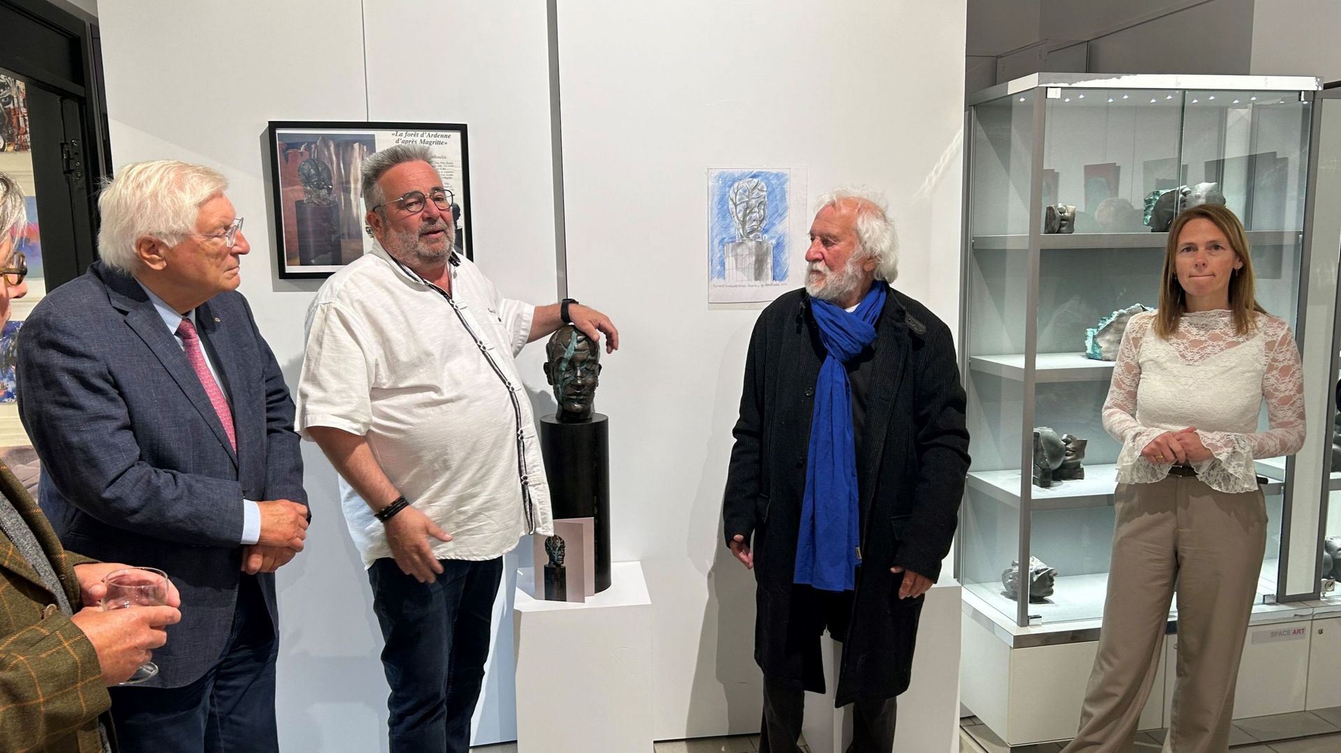 Félix Roulin, le sculpteur dinantais aux 94 ans, célèbre son parcours ...