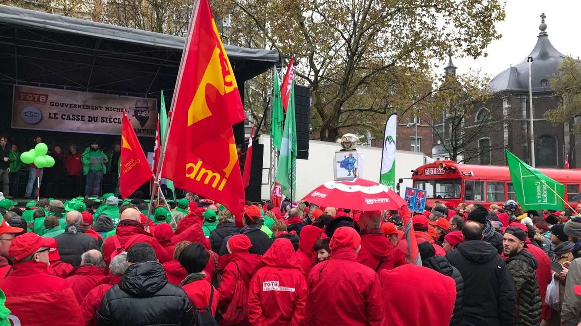 Elections sociales en province de Liège : la FGTB progresse mais la CSC ...
