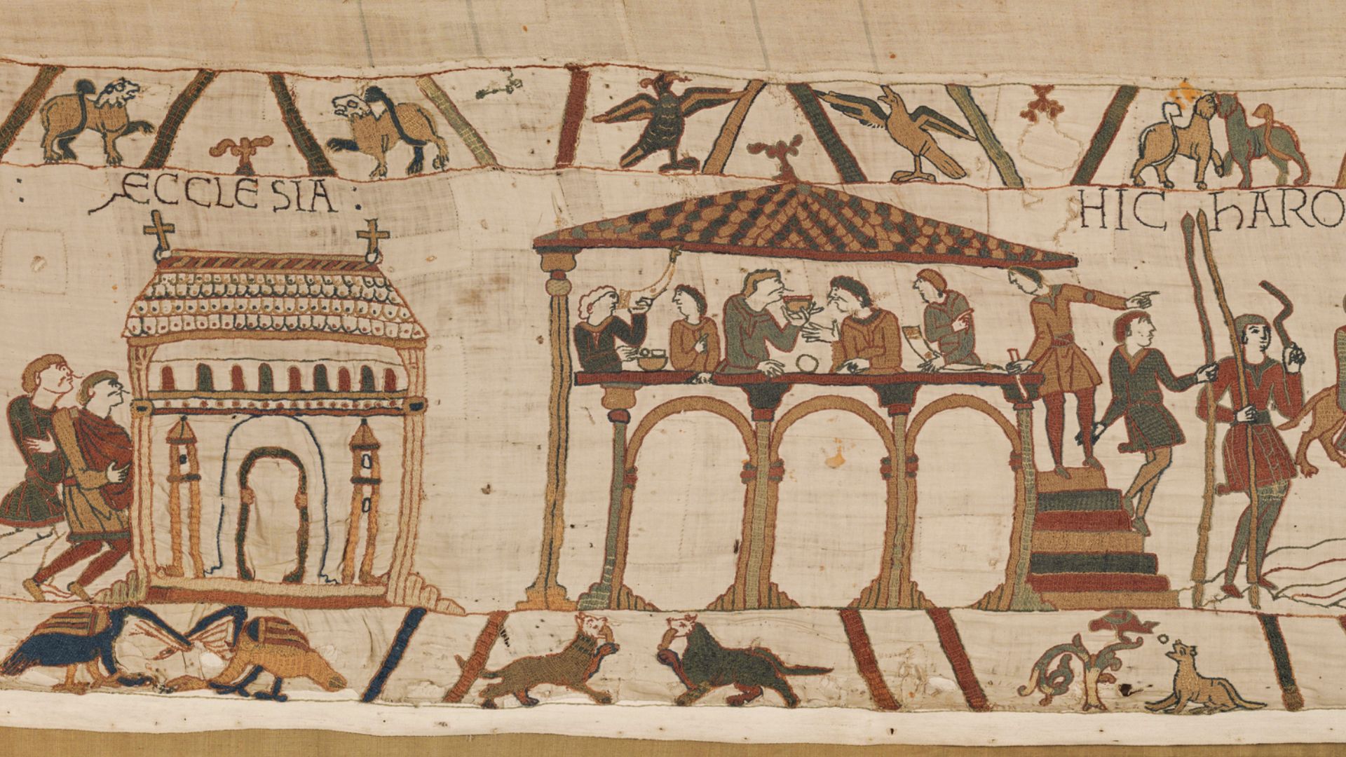 Volés par un nazi, des fragments disparus de la tapisserie de Bayeux ...