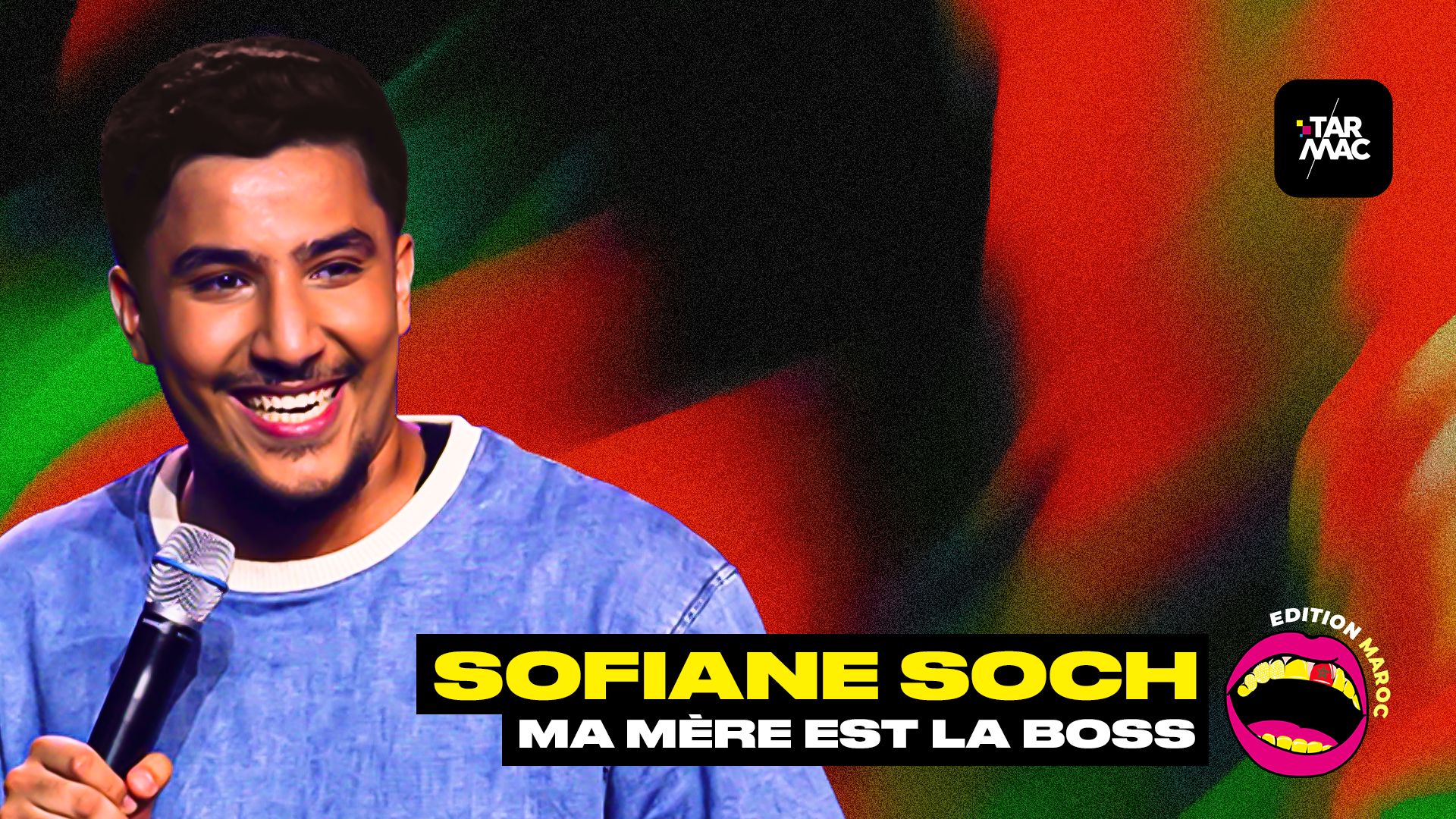 Ghita Kitane en fan de Hakimi dans la nouvelle saison de Tarmac Comedy ...