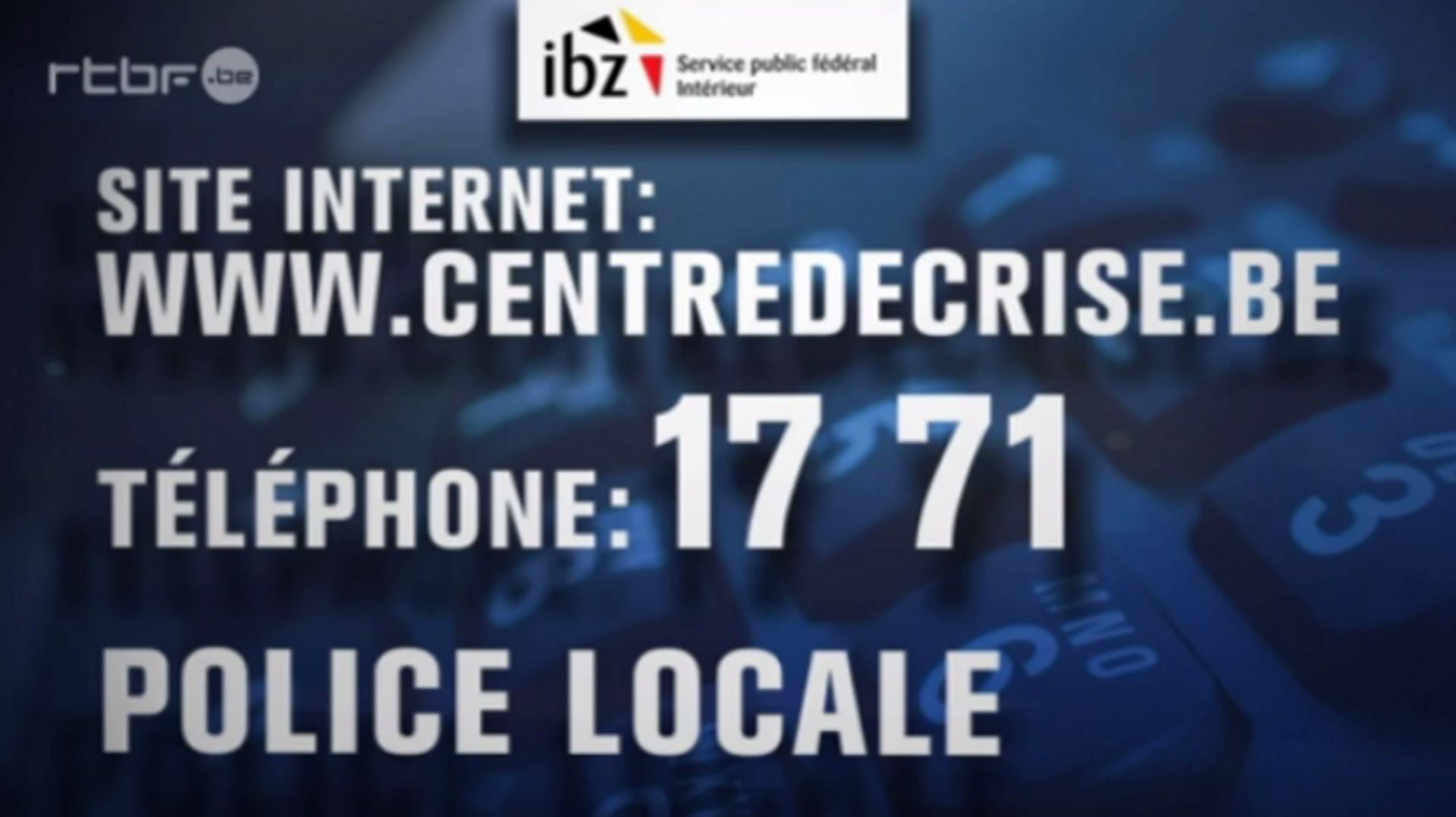 Le numéro de téléphone 1771 a reçu plus de 17 000 appels depuis samedi ...