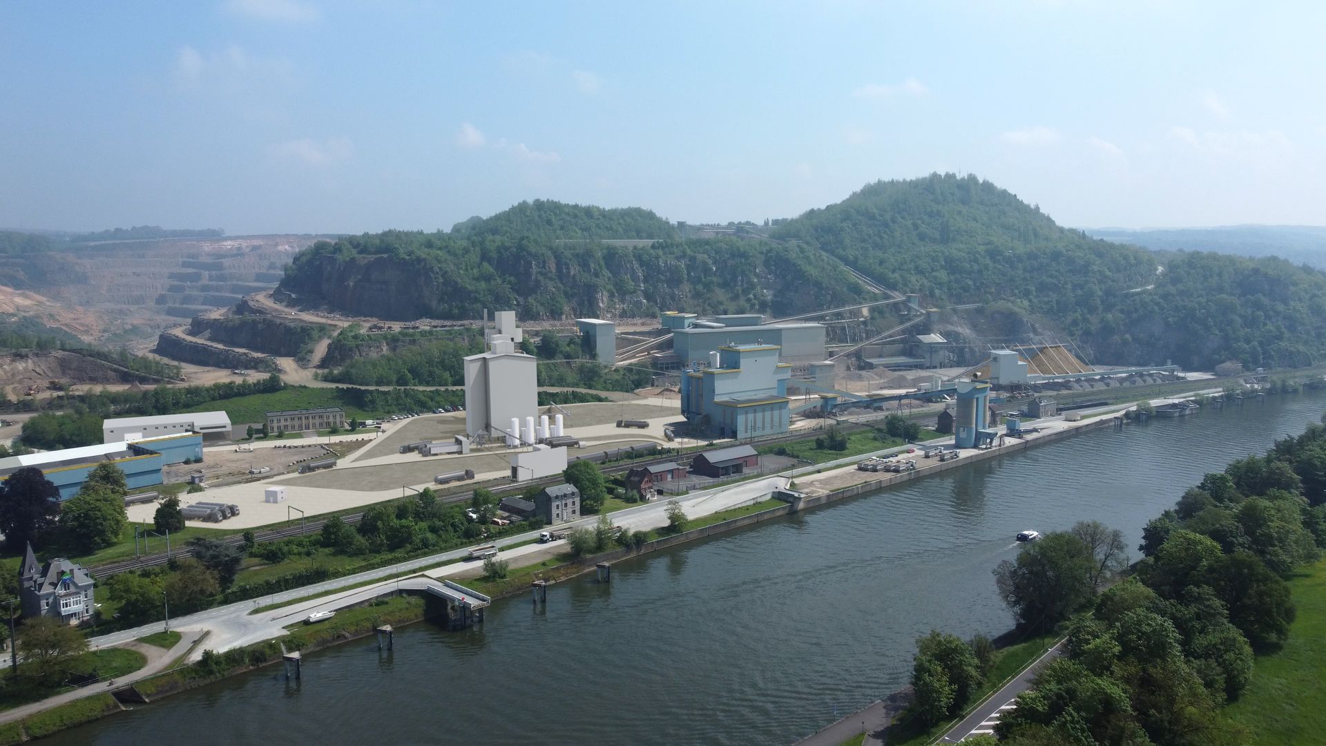 Namur : le groupe Lhoist veut produire de la dolomie bas carbone dans ...