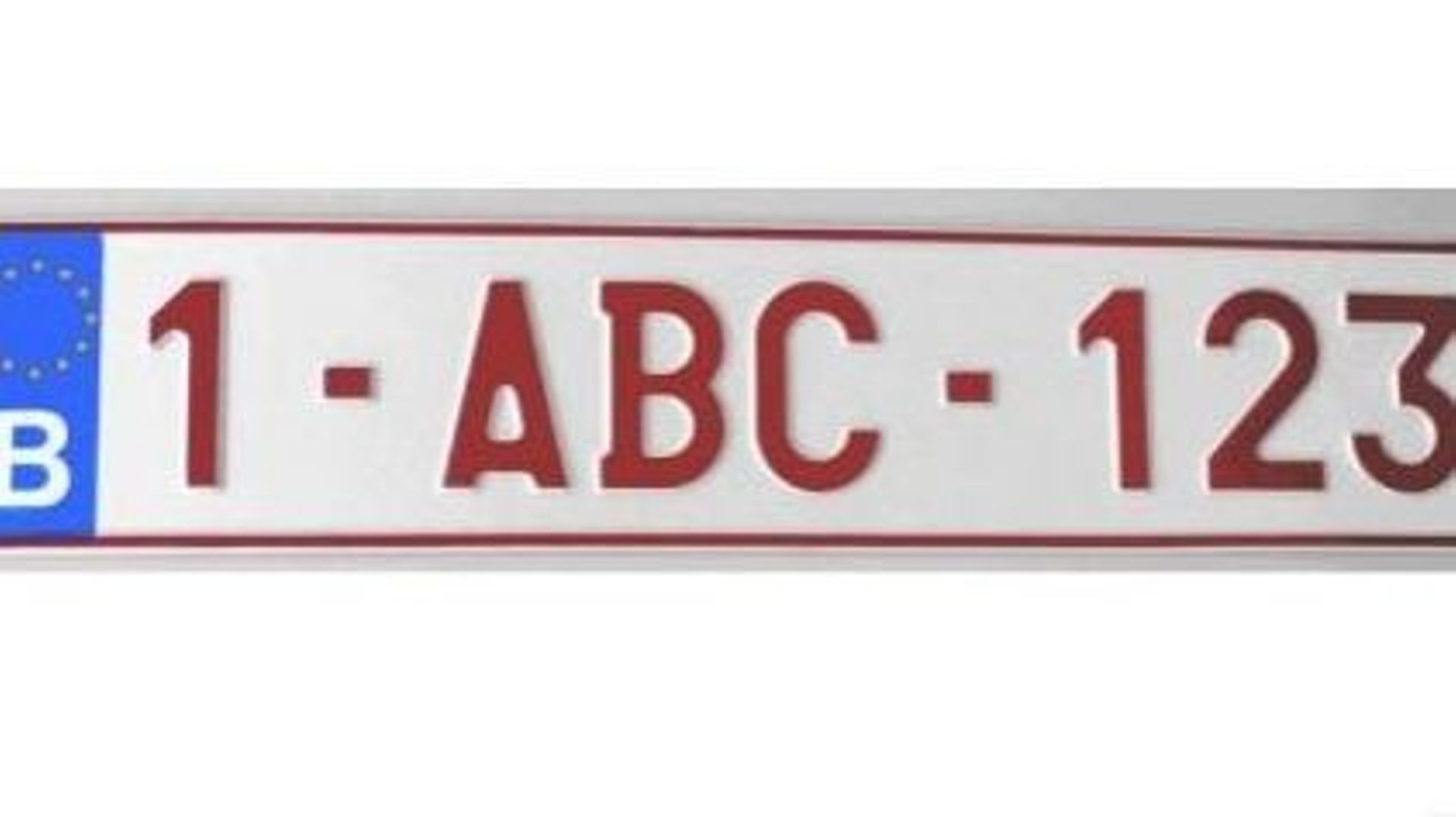 Les nouvelles plaques d'immatriculation personnalisées disponibles le ...