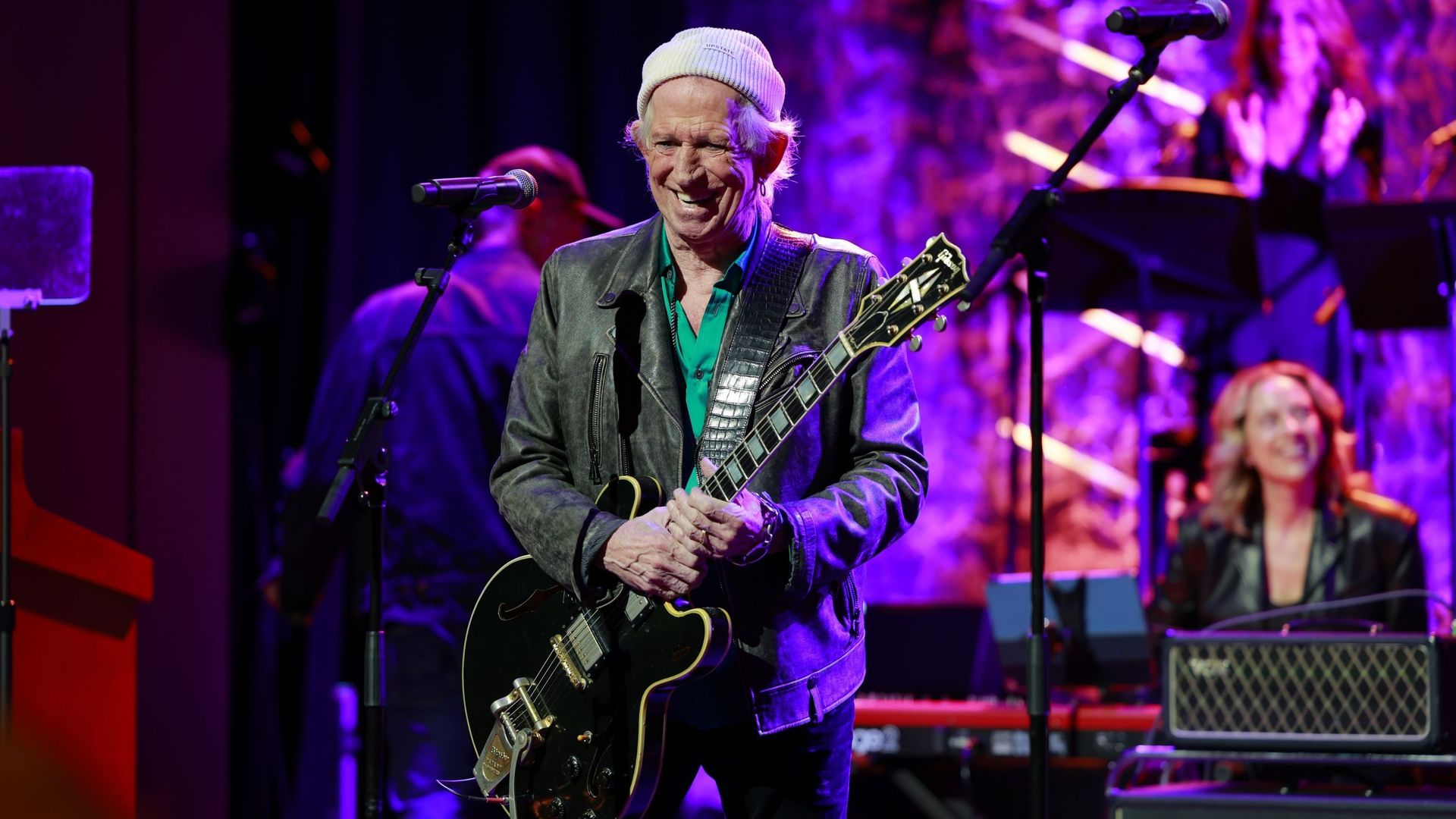 Keith Richards des Rolling Stones fait une apparition surprise aux ...