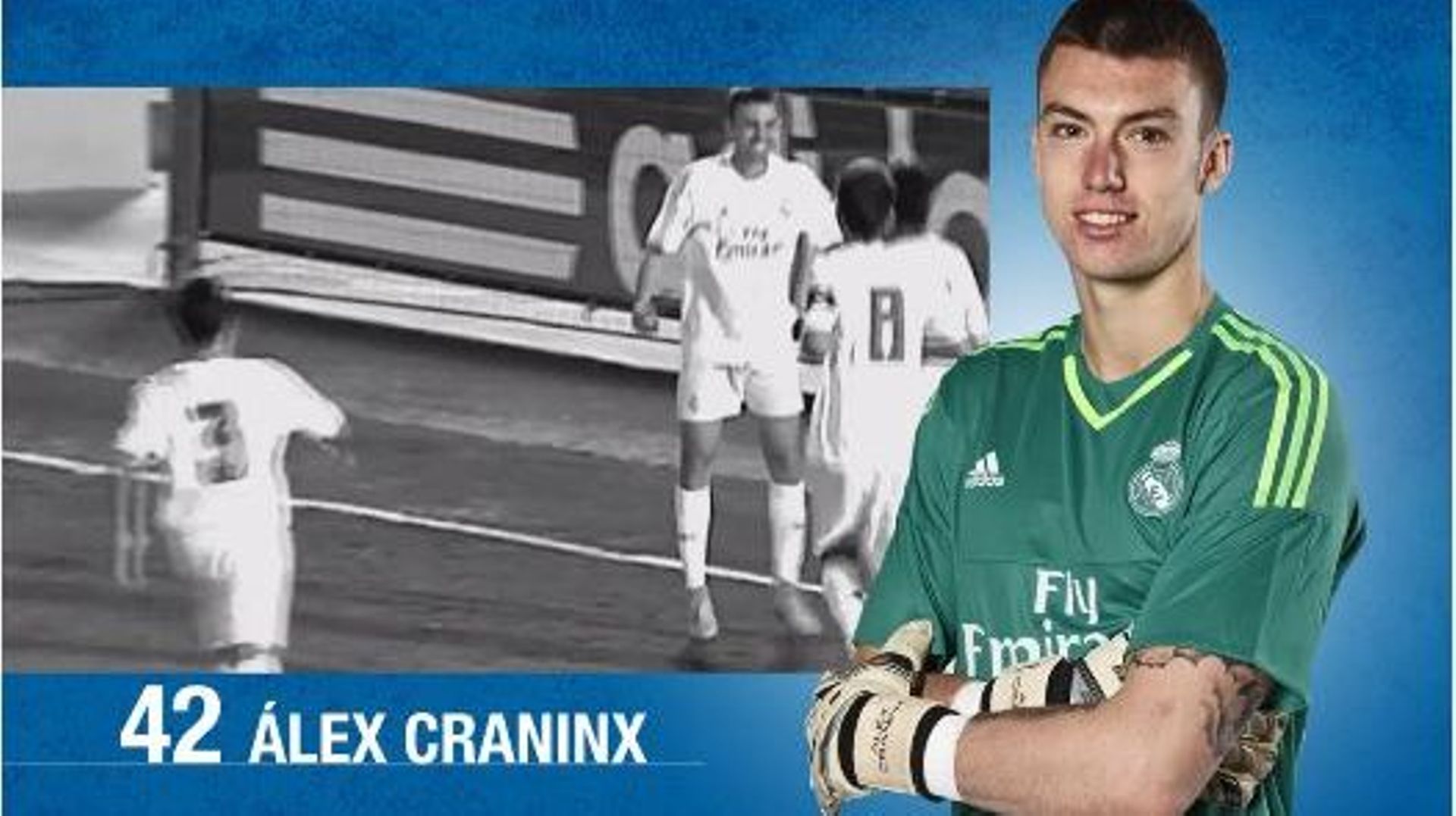 Le Belge Craninx sélectionné par le Real pour la Champions League