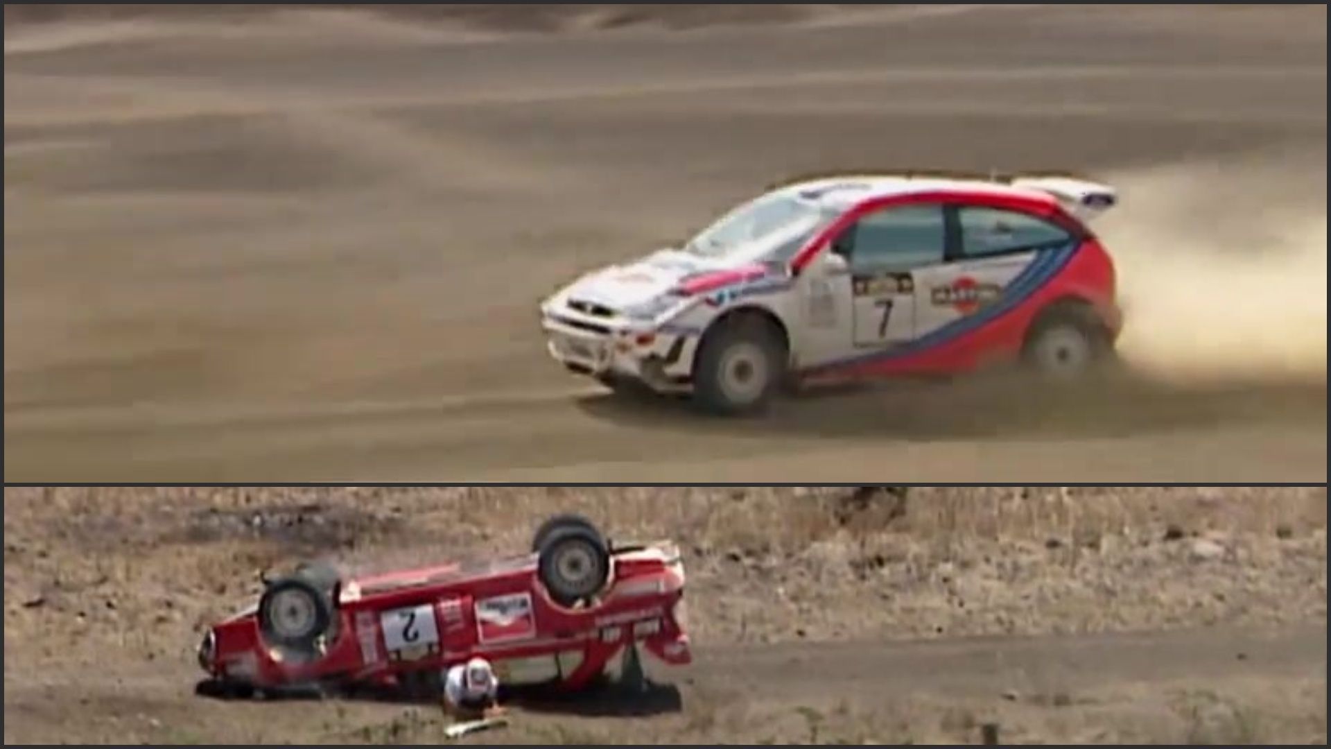 Safari Rally 1999 : Freddy Loix sur le toit, Carlos Sainz à l'aveugle ...