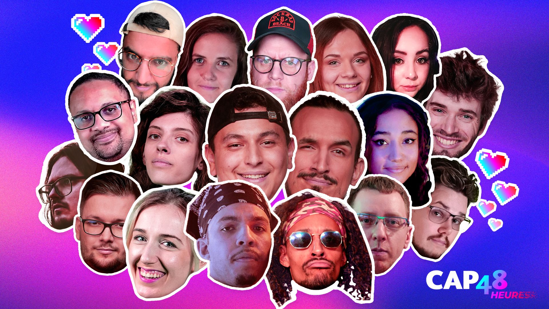 CAP48Heures : le stream caritatif d’iXPé commence ce vendredi, 18 streamers se relaient pour la ...