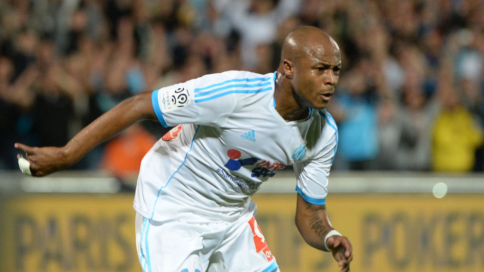 André Ayew absent huit semaines