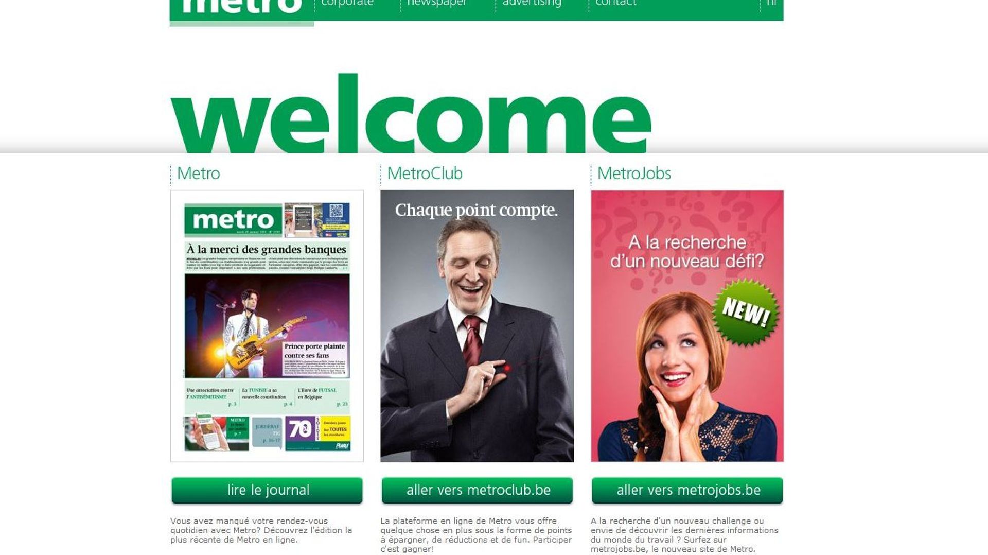 Le journal Metro lance son site mobile - RTBF Actus