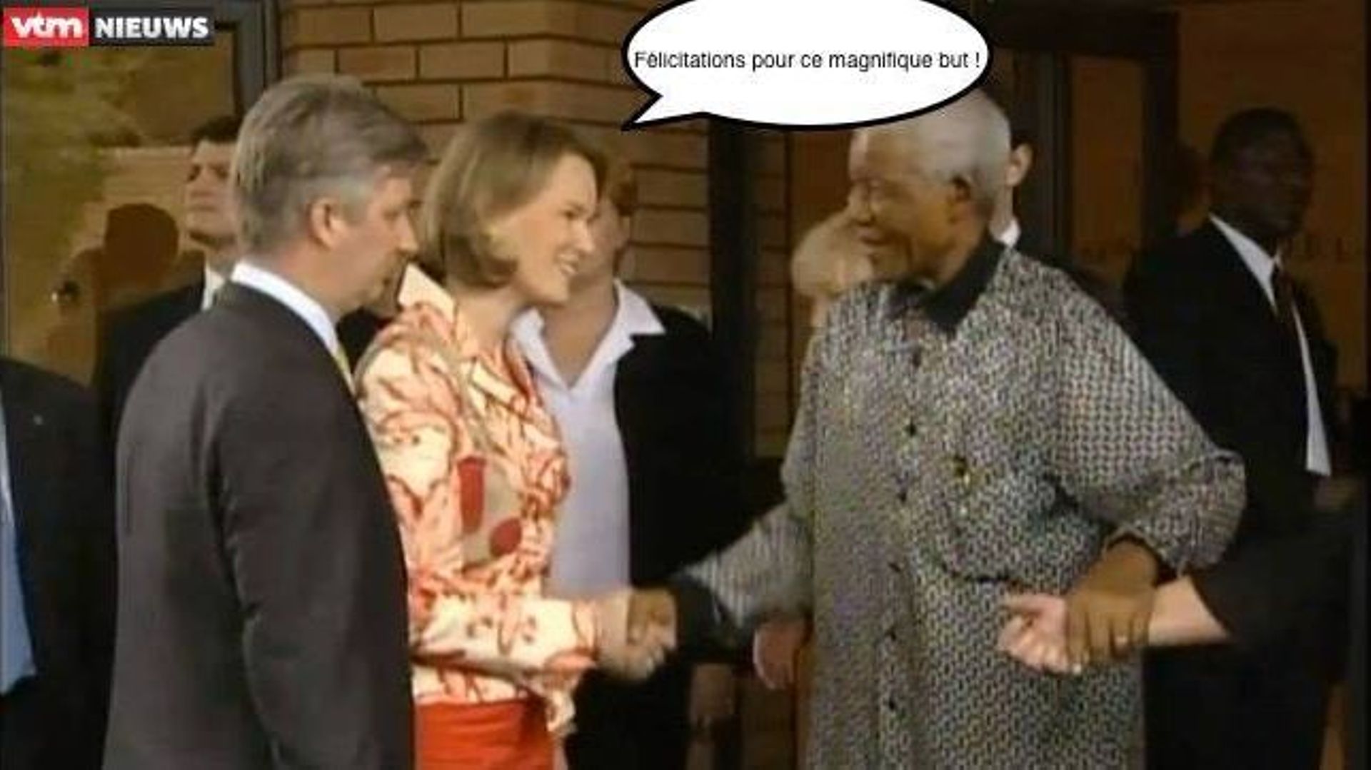 Humour autour de la confusion de la Reine Mathilde - RTBF Actus