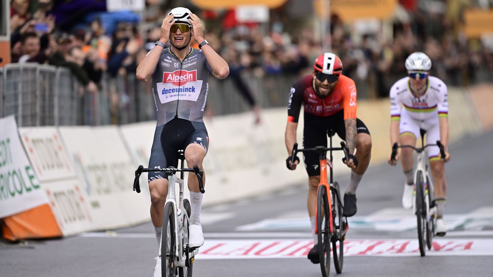 Tirreno-Adriatico : Van der Poel tergiverse, Dversnes en profite pour ...