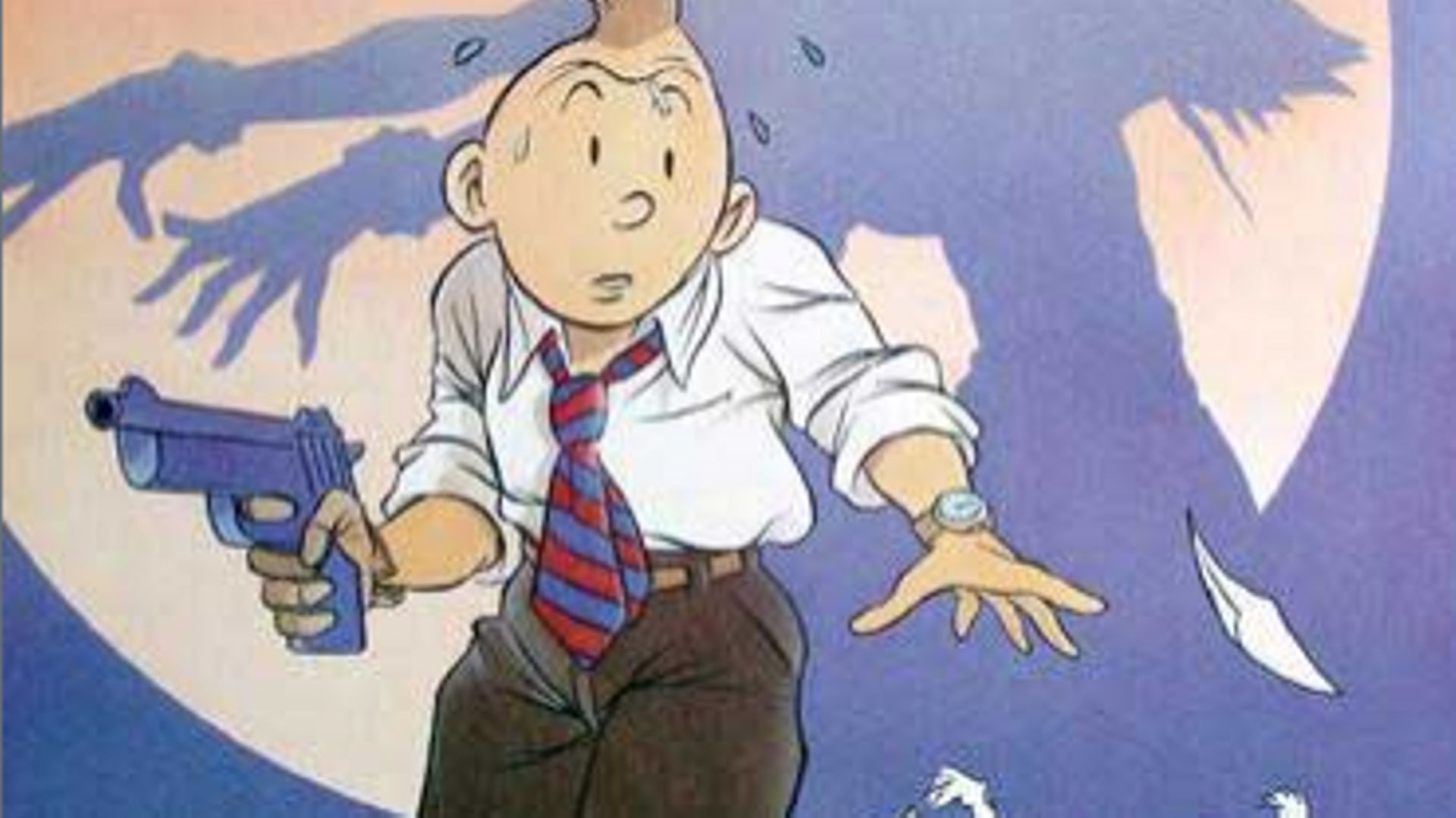 France: 10 mois de prison avec sursis pour le pasticheur d'Hergé - RTBF ...