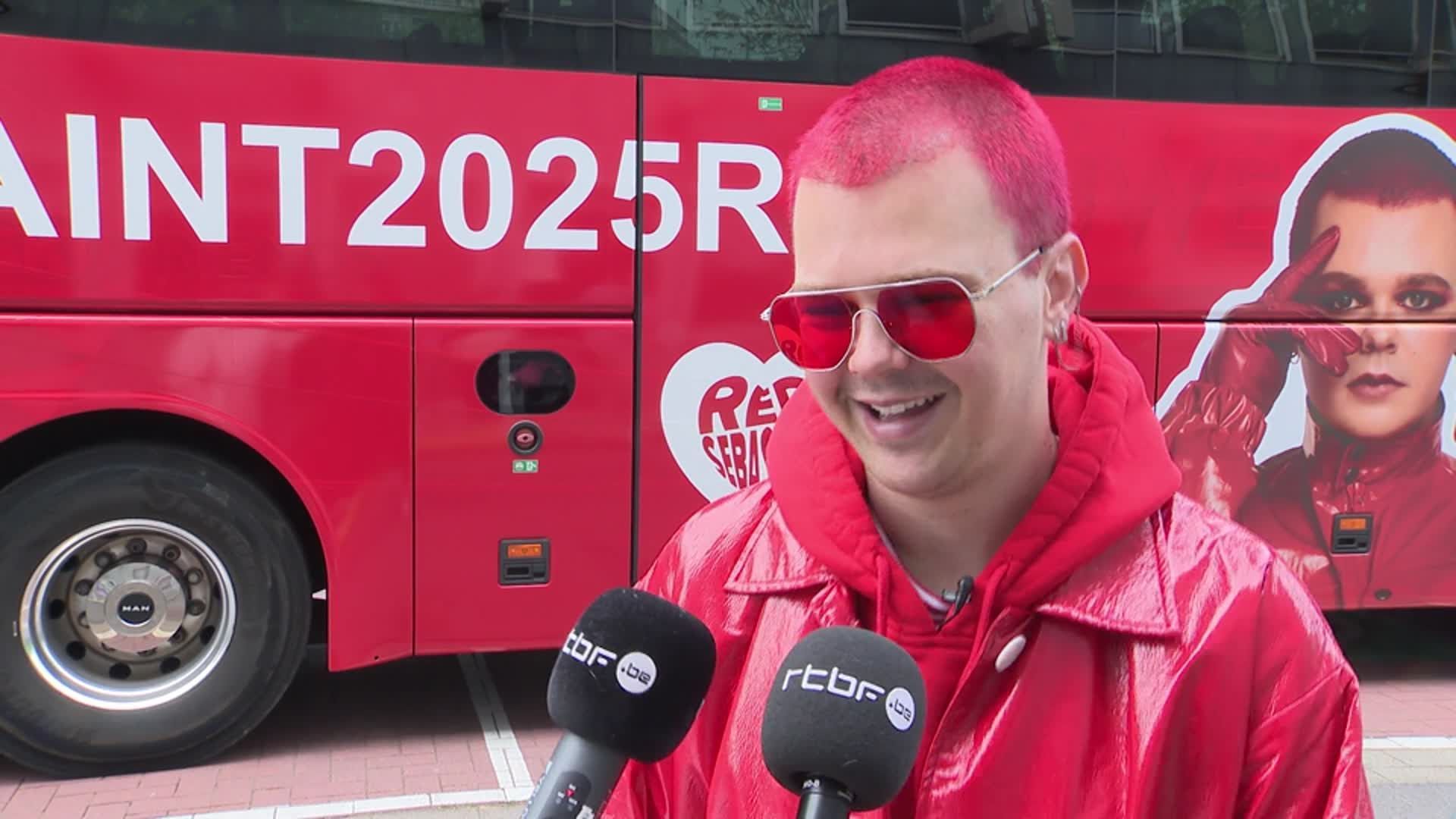 Qui est Red Sebastian, le représentant de la Belgique à l’Eurovision ...