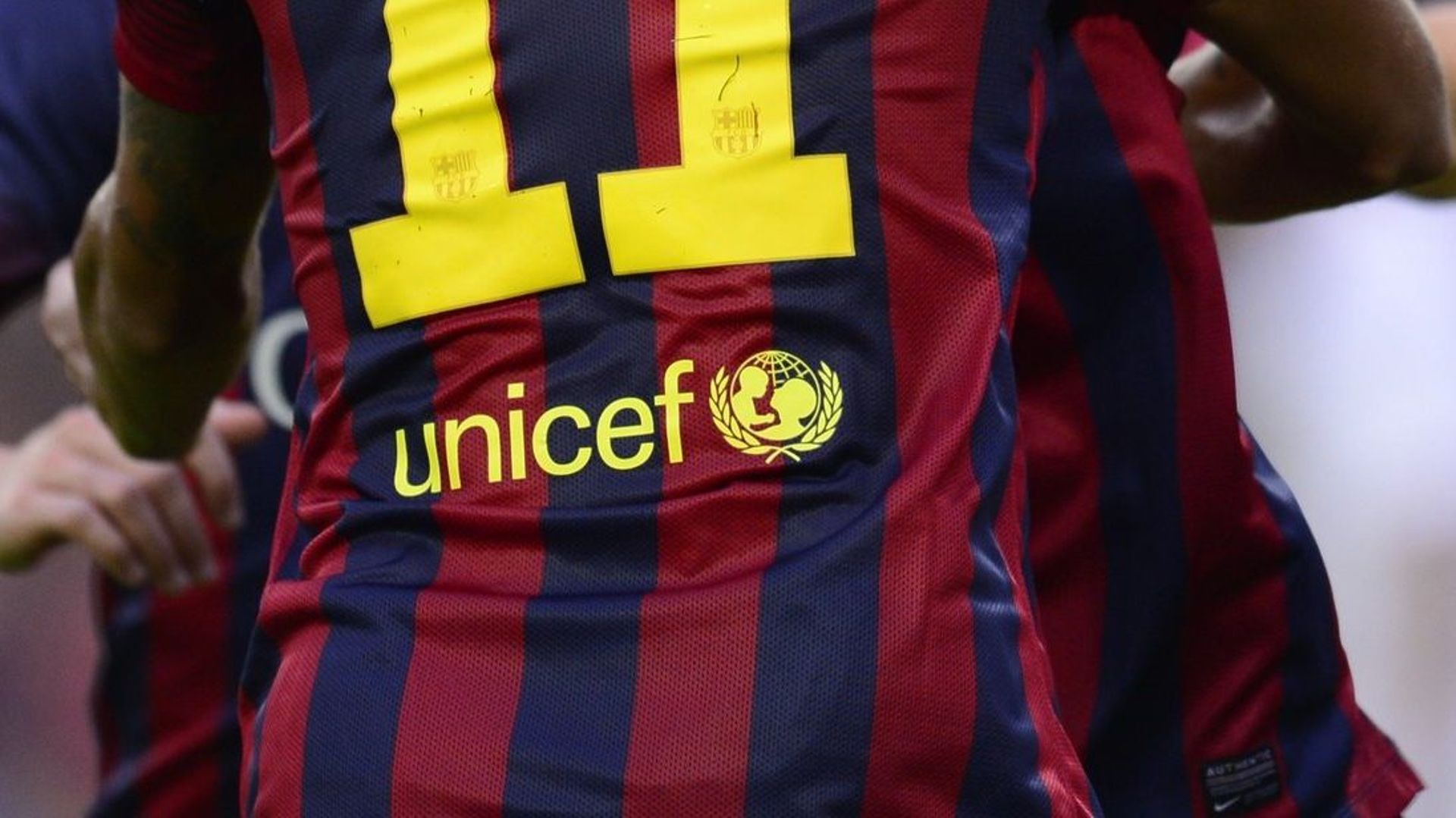 Partenariat Barça-Unicef jusqu'en 2016