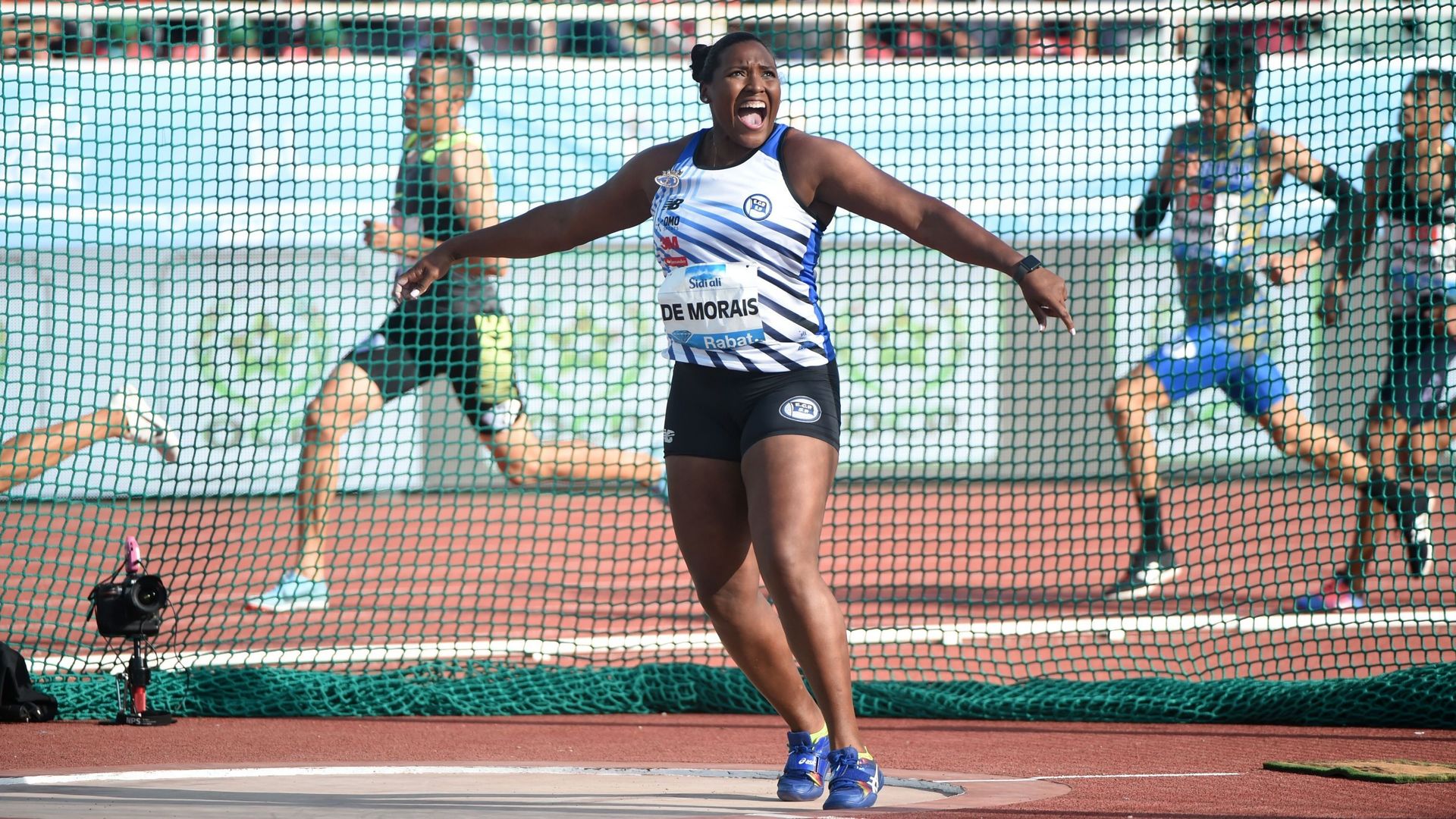 La lanceuse de disque brésilienne de Morais suspendue provisoirement ...