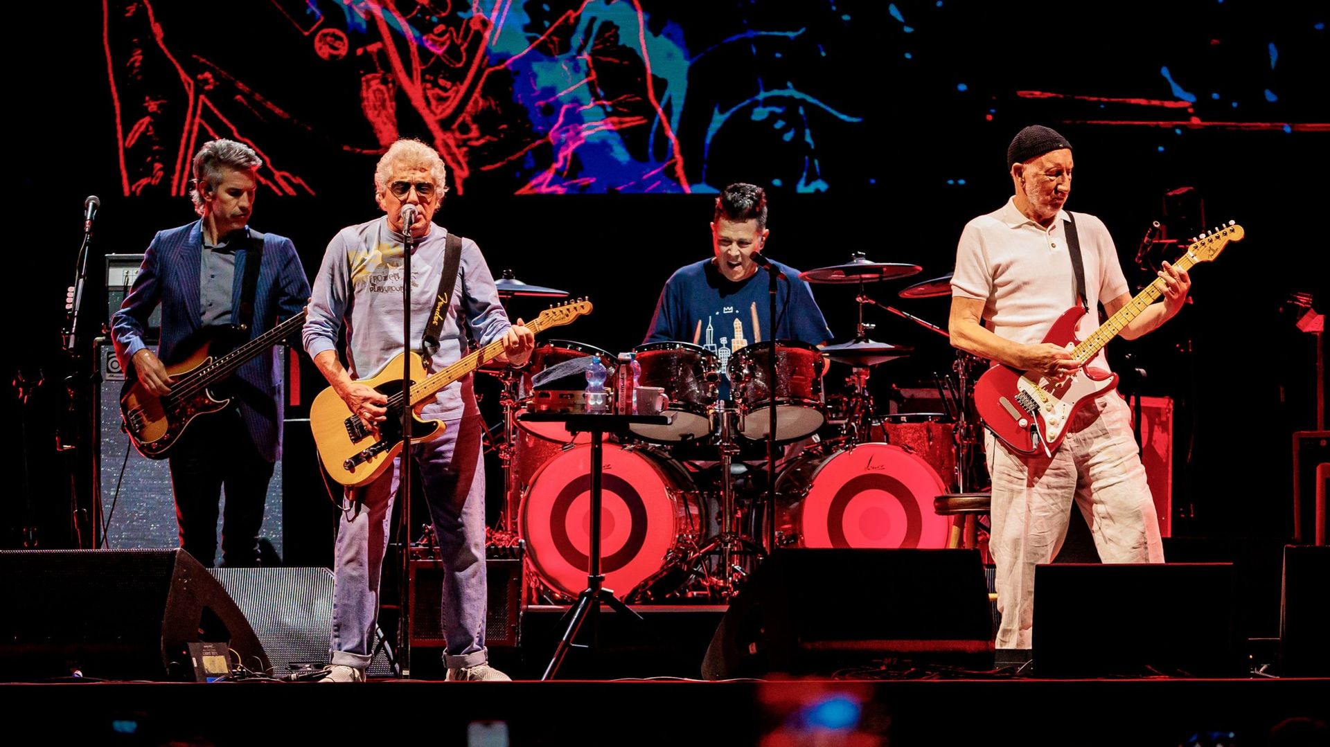 Les Who entament leur tournée d'adieu 'The Song Is Over' avec un ...