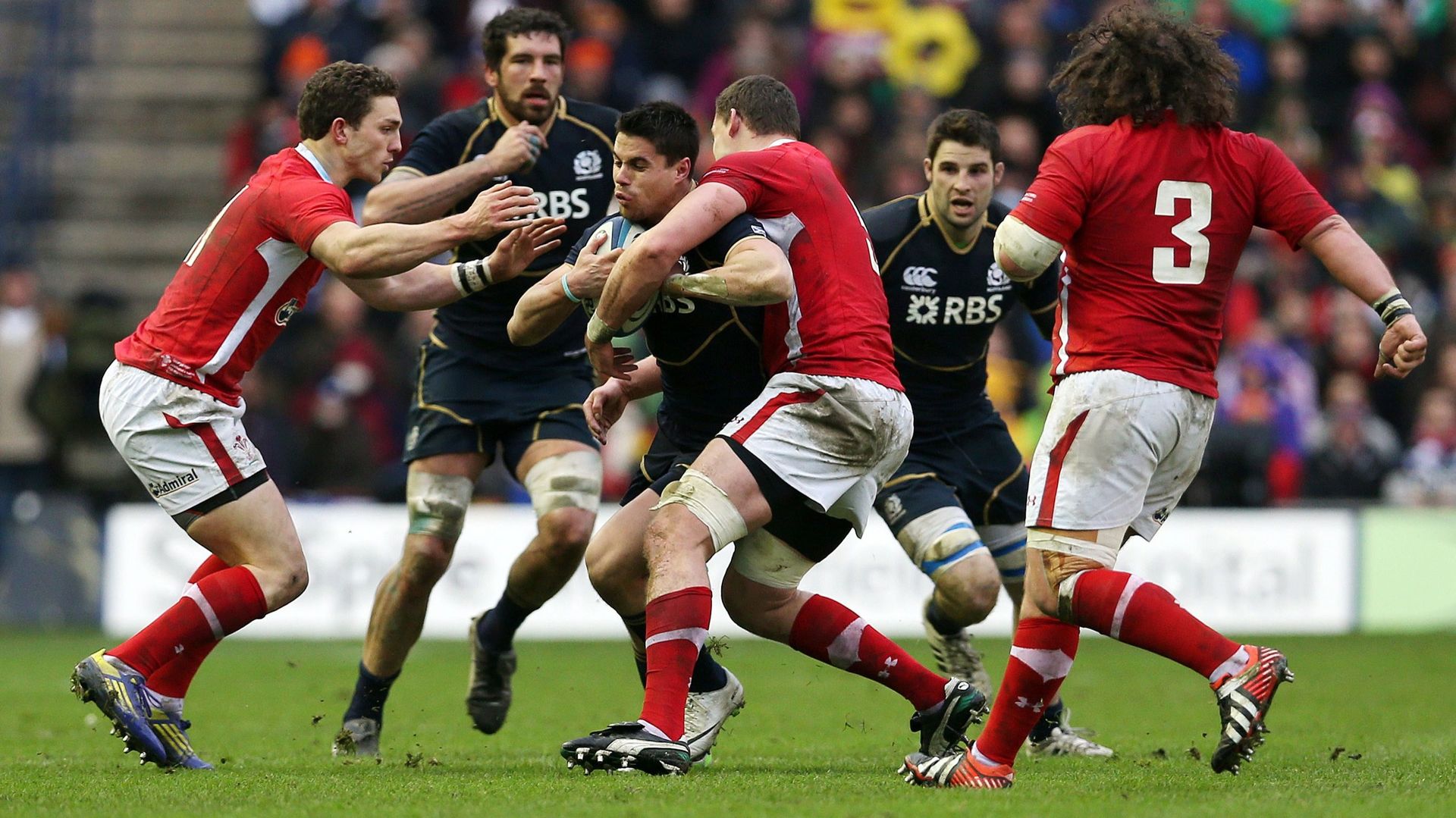 Rugby: Le Pays de Galles s'impose en Ecosse - rtbf.be