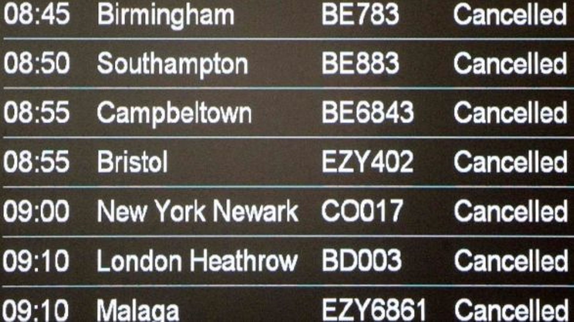 Volcan: 300 vols de moins en Europe ce mercredi - rtbf.be