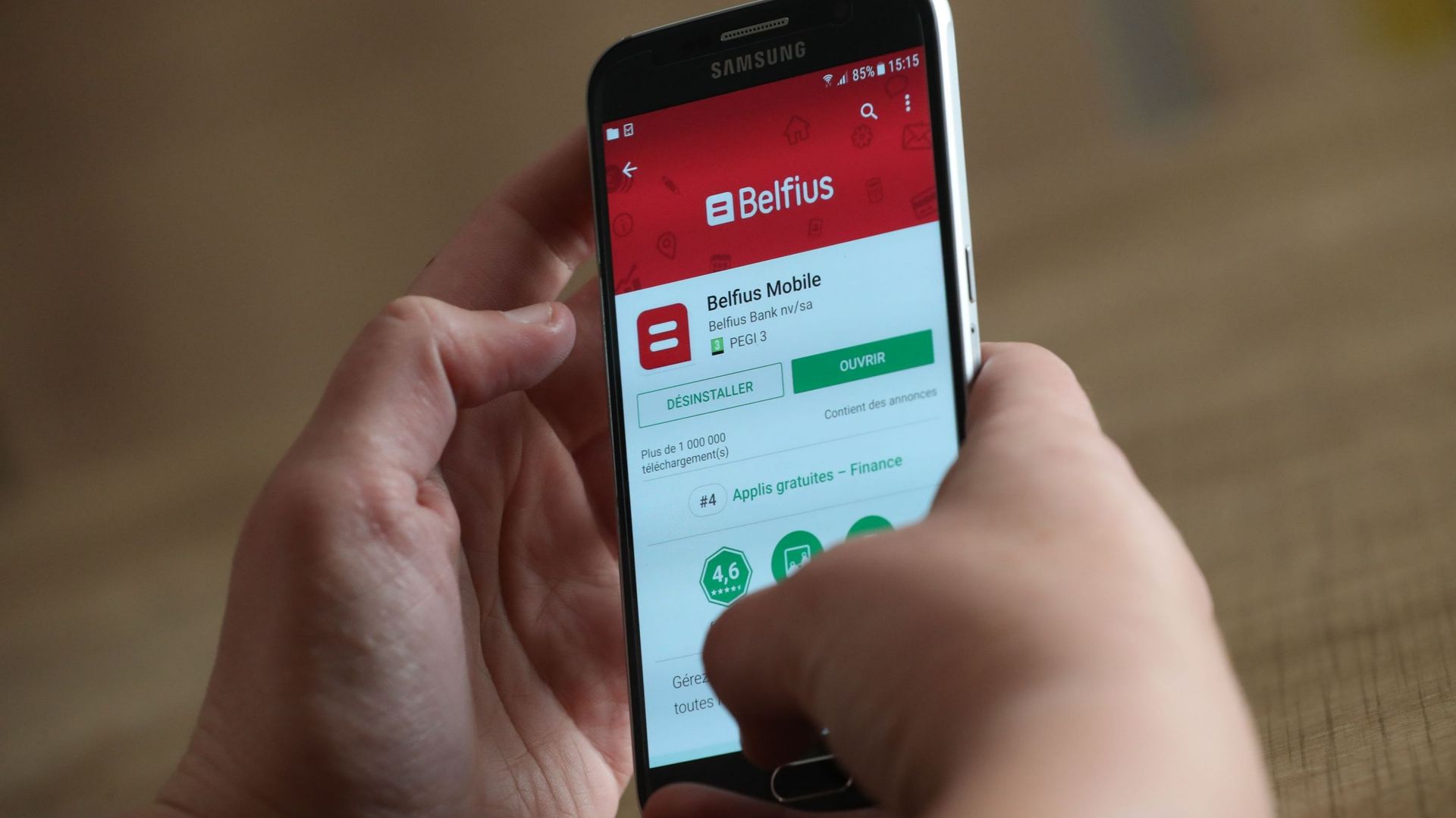 Un bug de l'application Belfius vide le forfait data d'une vingtaine de ...